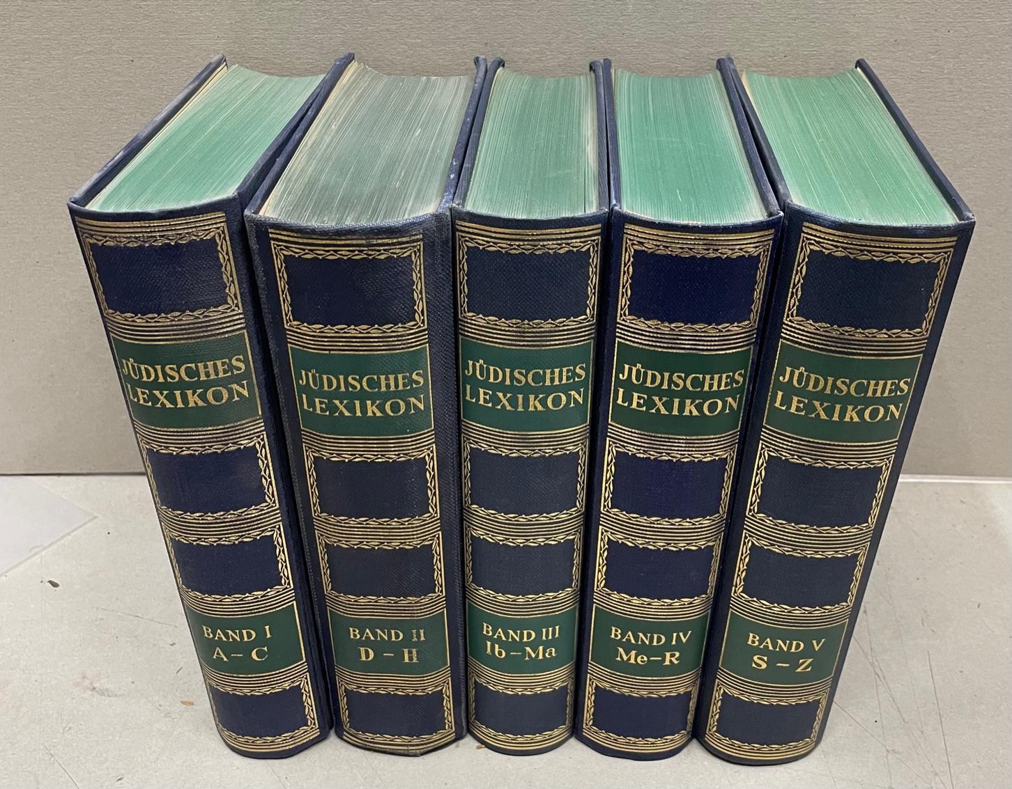 JÜDISCHES LEXIKON .5 Bde. (Komplett). Ein enzyklopädisches Handbuch des ...