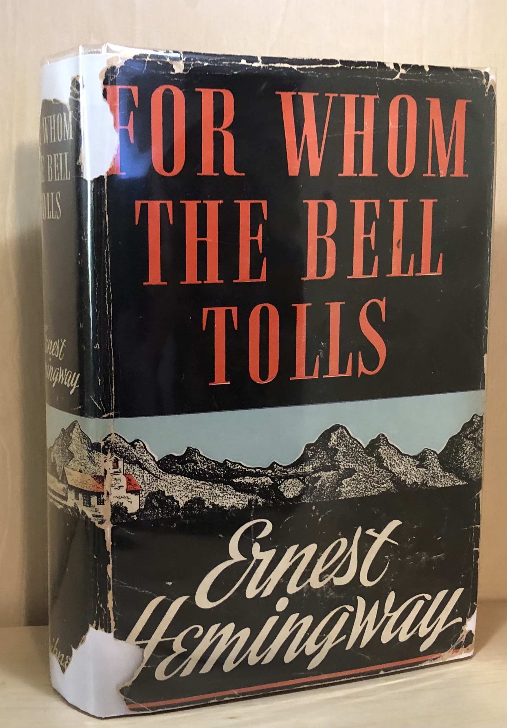 For Whom The Bell Tolls by Hemingway, Ernest: Very Good Hardcover (1940 ...