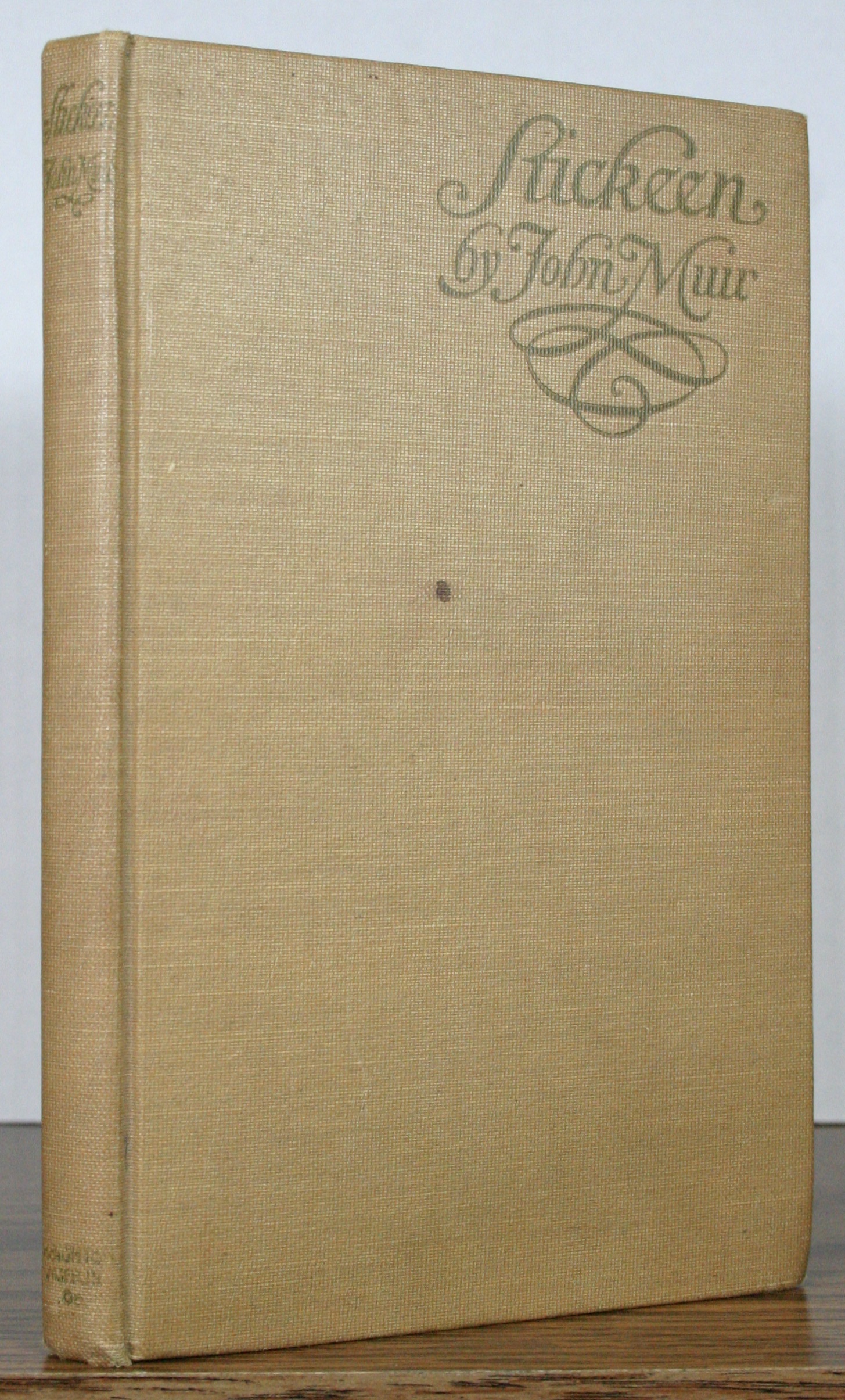 STICKEEN by Muir, John: Very Good Hardcover (1911) | AMARANTH BOOKS