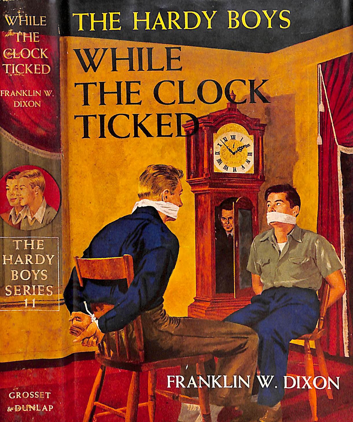 While The Clock Ticked by DIXON, Franklin W.: Very Good Hardcover (1952 ...