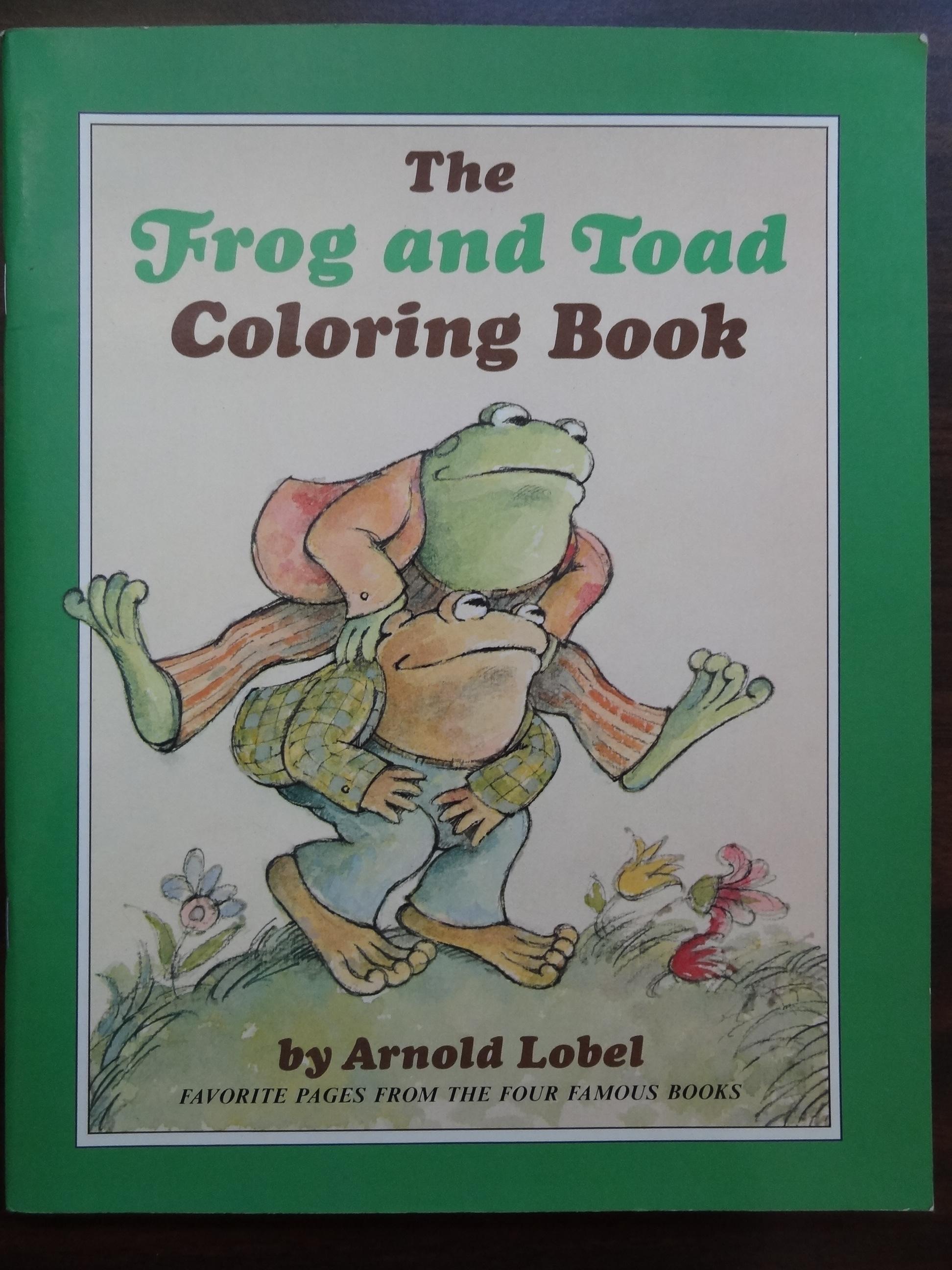 The Frog and Toad Coloring Book: Favorite Pages for the Four Famous ...