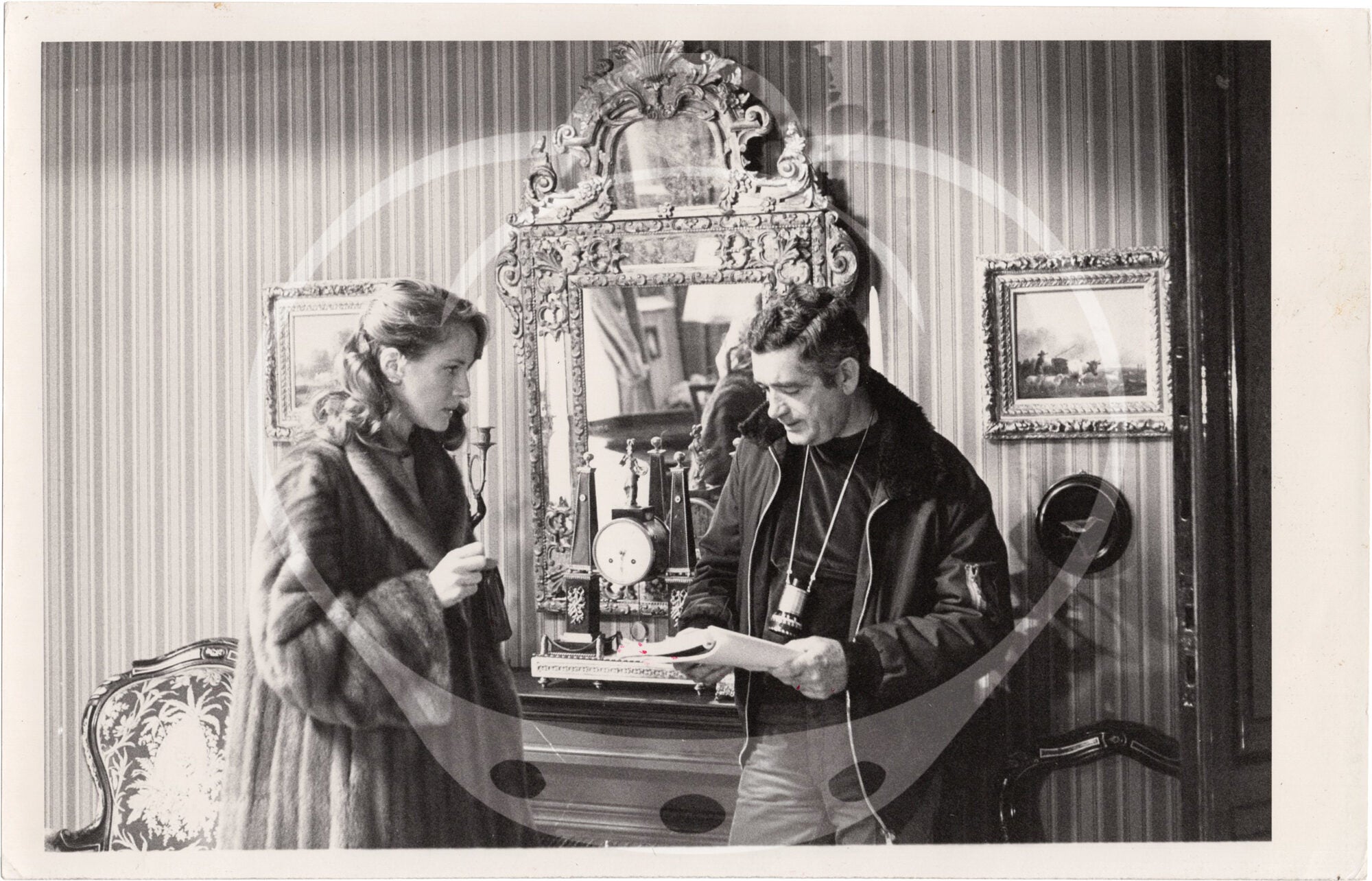 Une chambre en ville (Three original photographs from the set of the ...