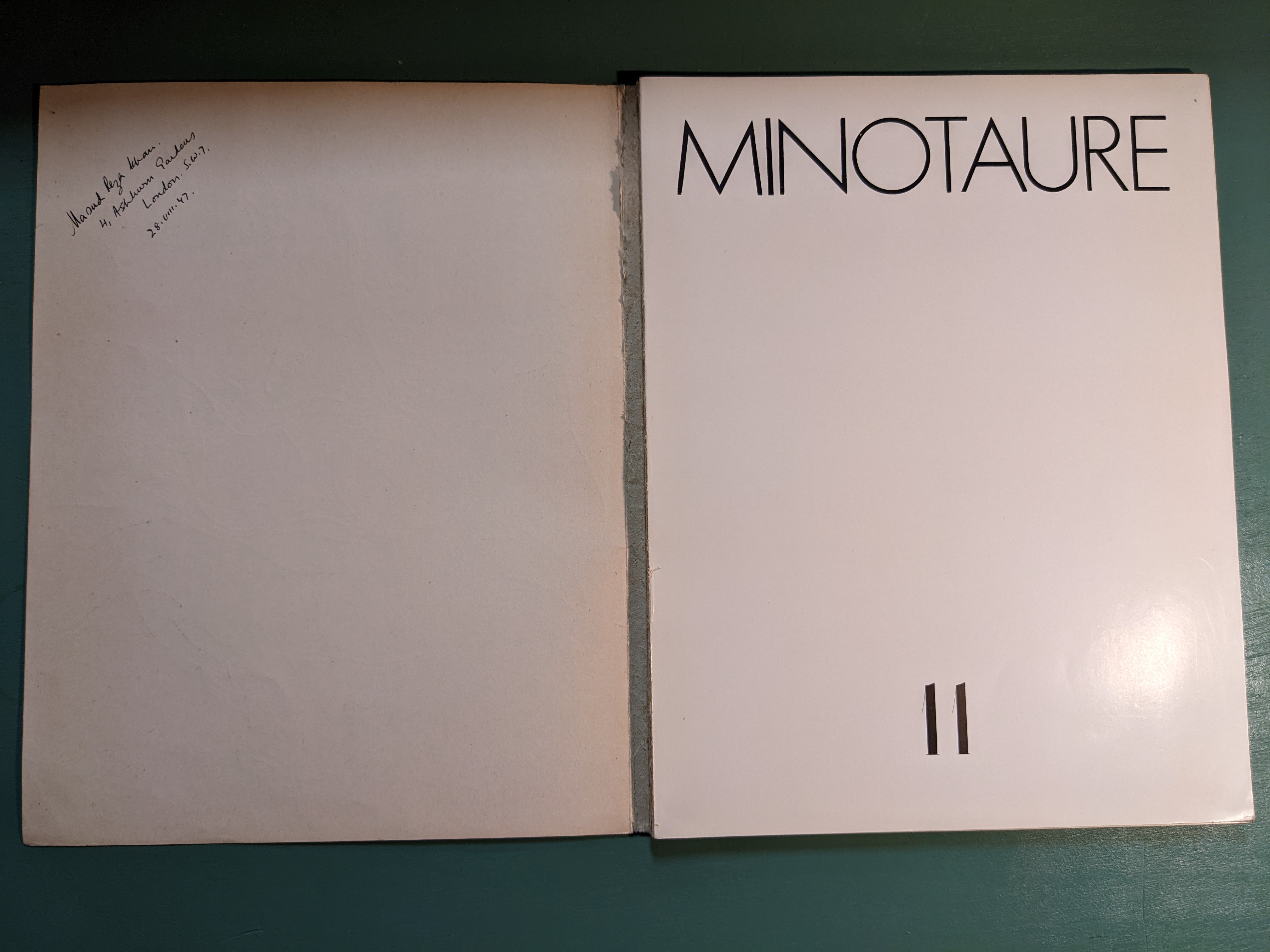 Minotaure N° 11 by Skira, Albert - Breton, Andre et. al.: (1938) 1st ...