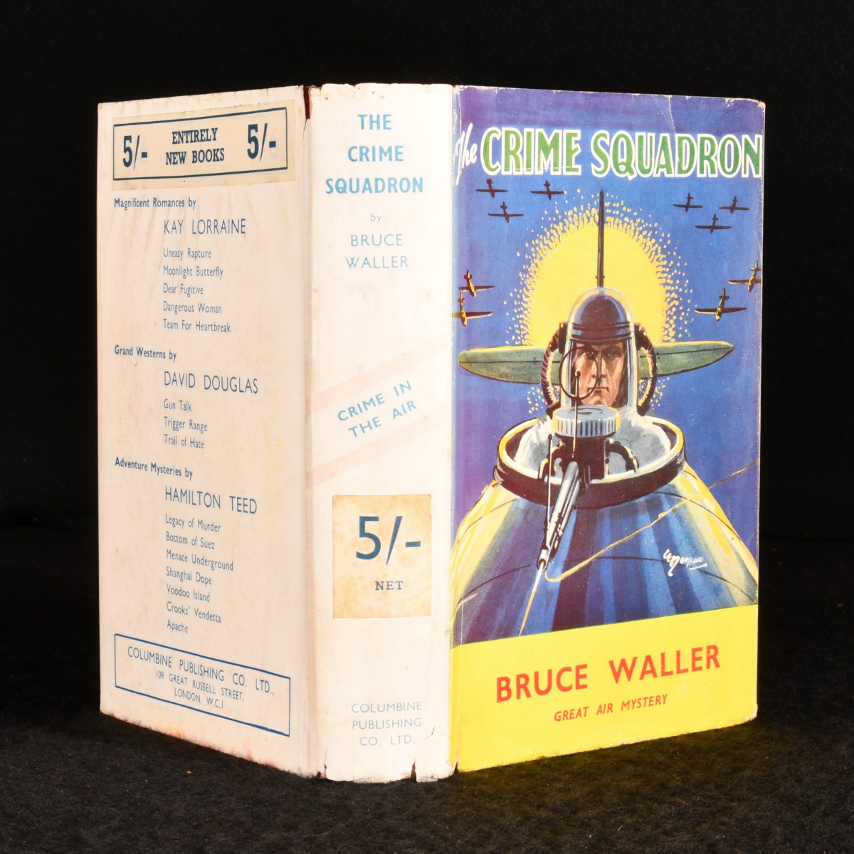 The Crime Squadron by Bruce Waller: Good Cloth (1939) First edition ...