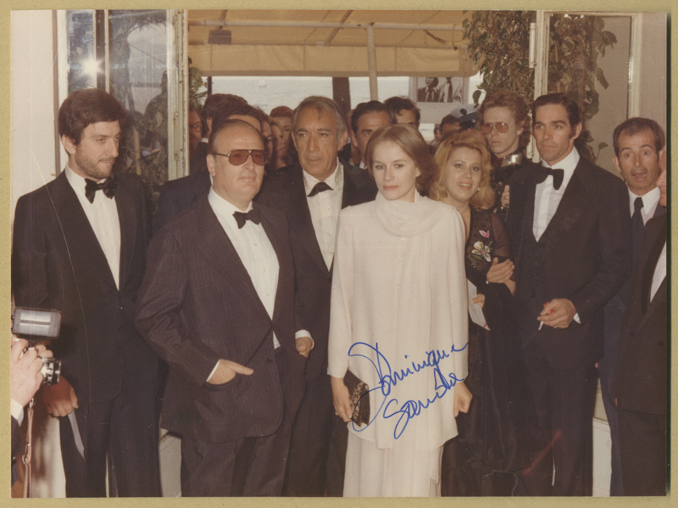 Dominique Sanda - Rare photo signée en personne - Cannes 1976 by ...