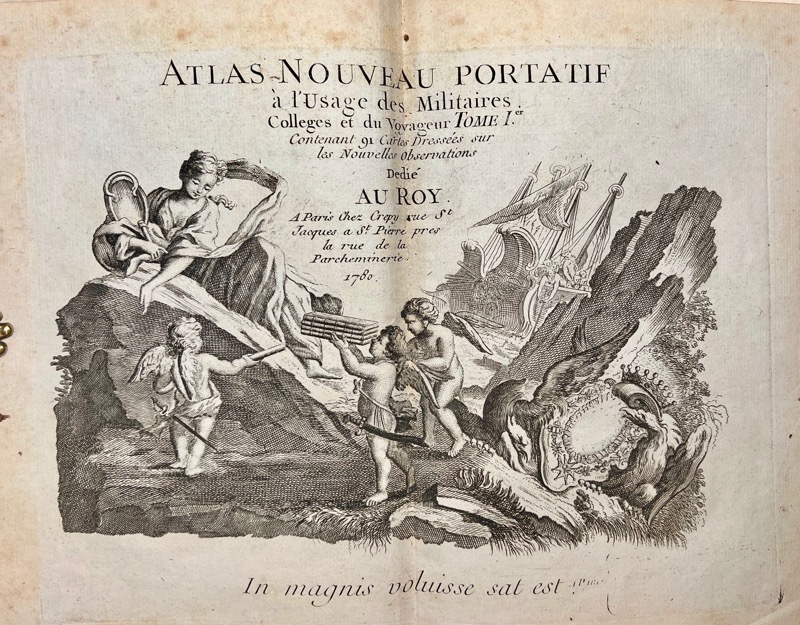 Atlas Nouveau portatif à l'Usage des Militaires, Collèges et du ...