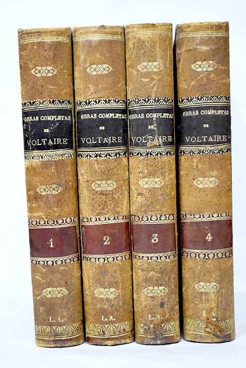 Obras completas de Voltaire de Voltaire: Bien tapa dura (1892) | Alcaná ...