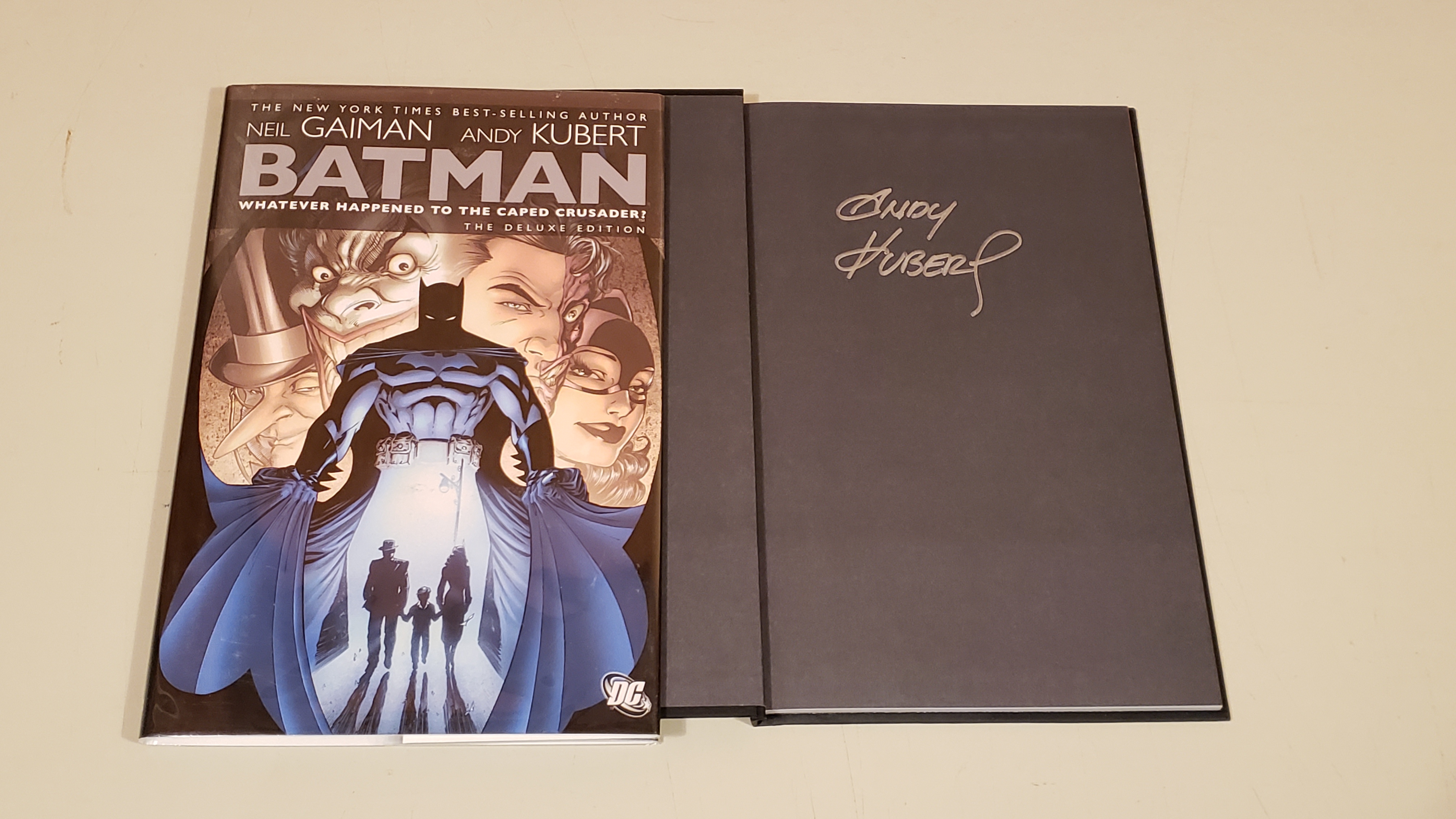 Batman Whatever Happened To The Caped Crusader: Signed by Gaiman, Neil ...