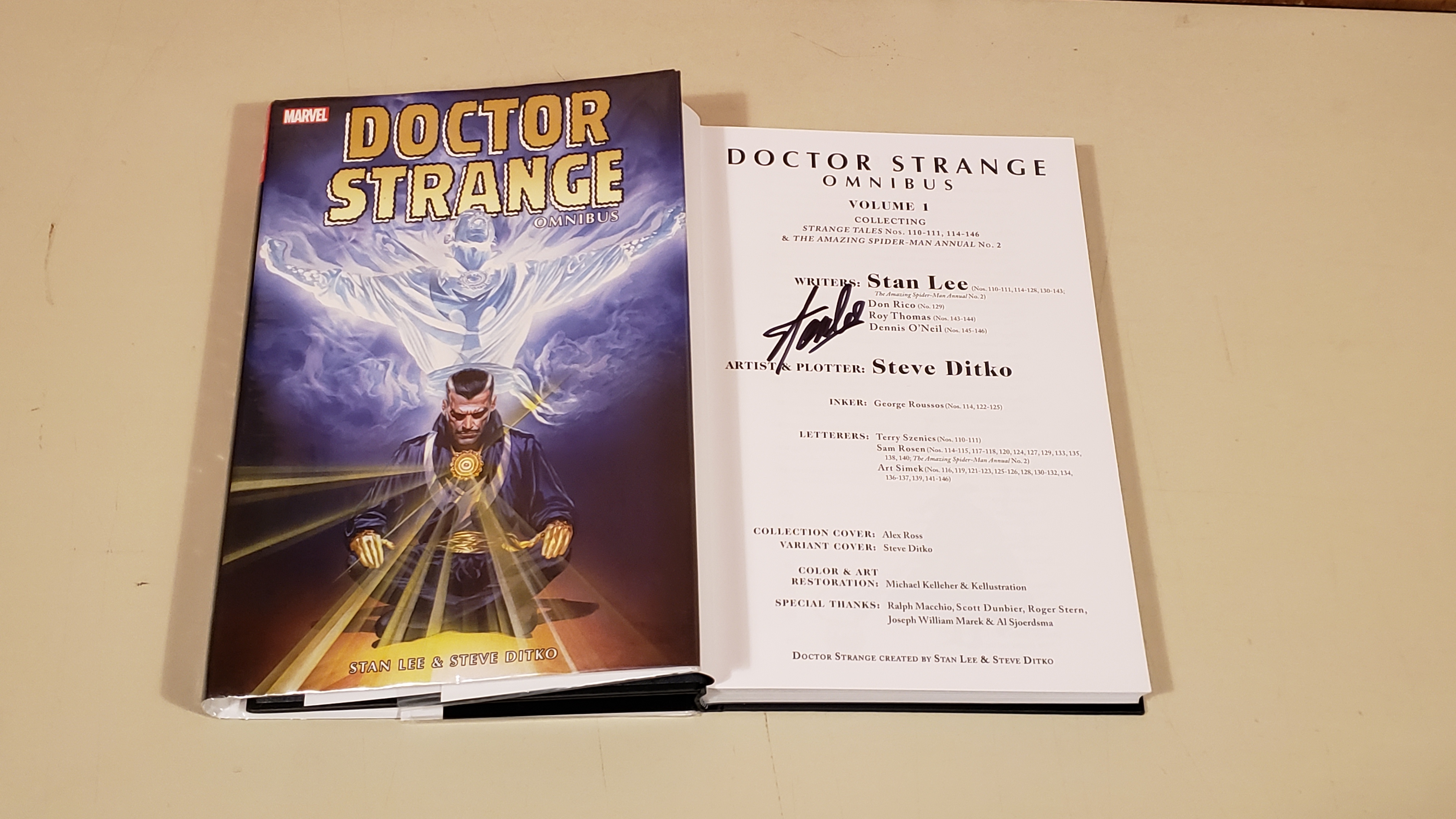 Doctor Strange Omnibus : Signed by Lee, Stan; Thomas, Roy: Fine ...