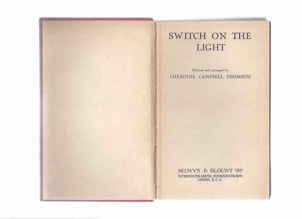 Switch on the Light Book 6 in the NOT at NIGHT Series (inc Curse of Yig ...