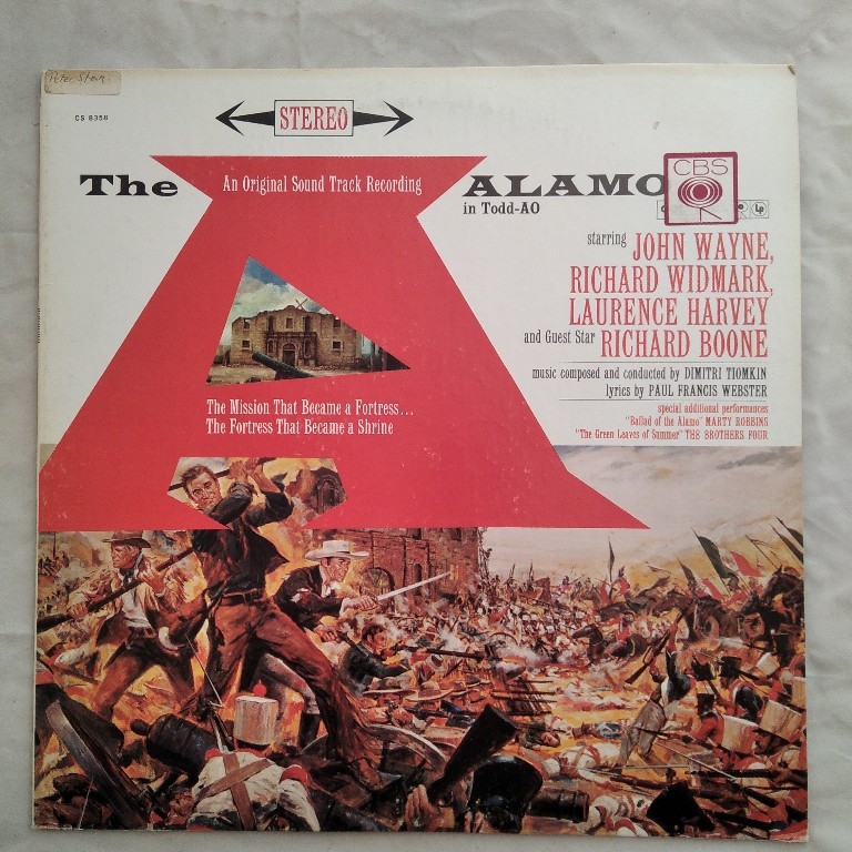 Original Soundtrack The Alamo [LP]. von Various:: Sehr gut Vinyl. XSM ...