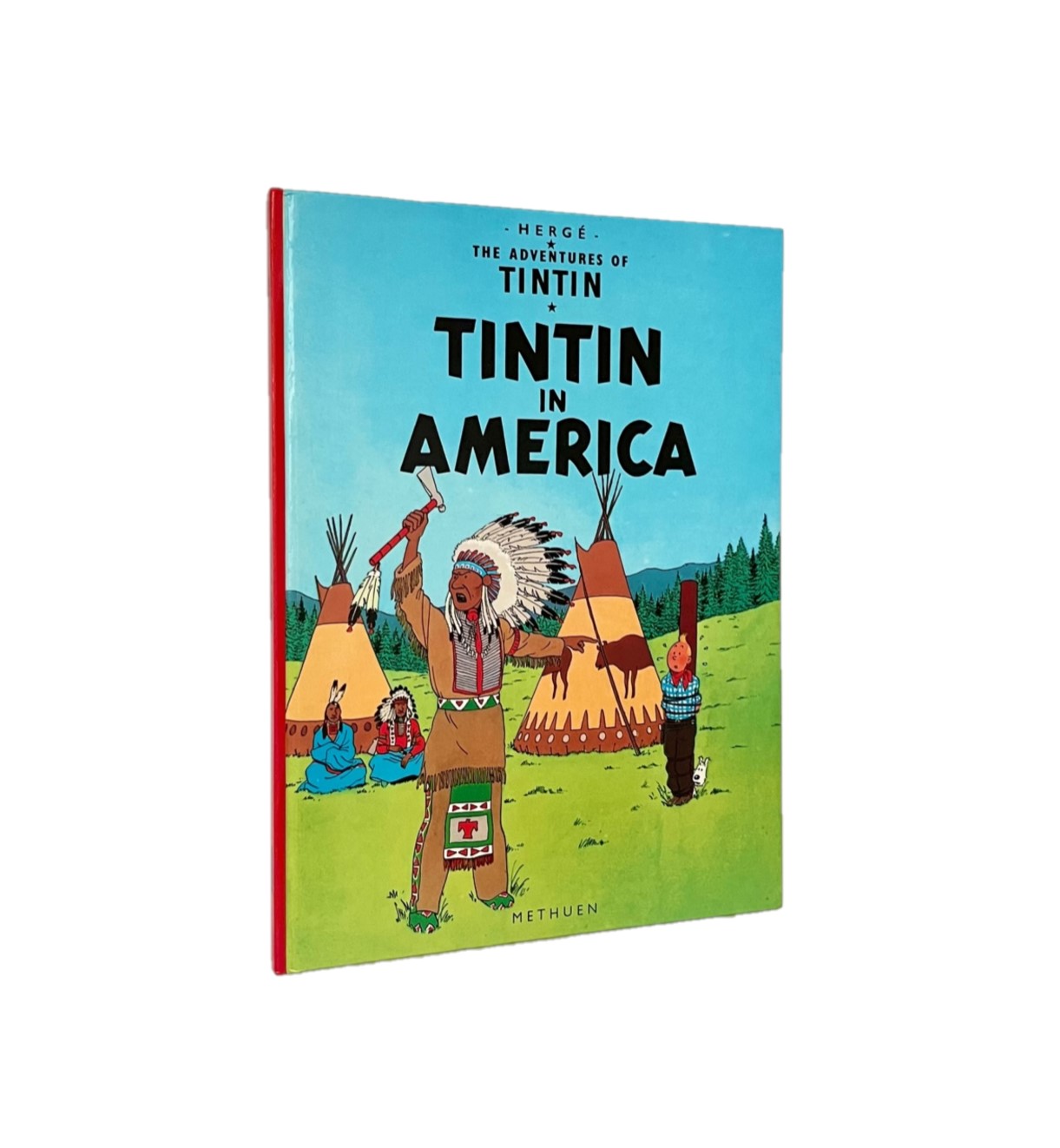 The Adventures of Tintin Tintin in America by Hergé: Fine Hardcover ...