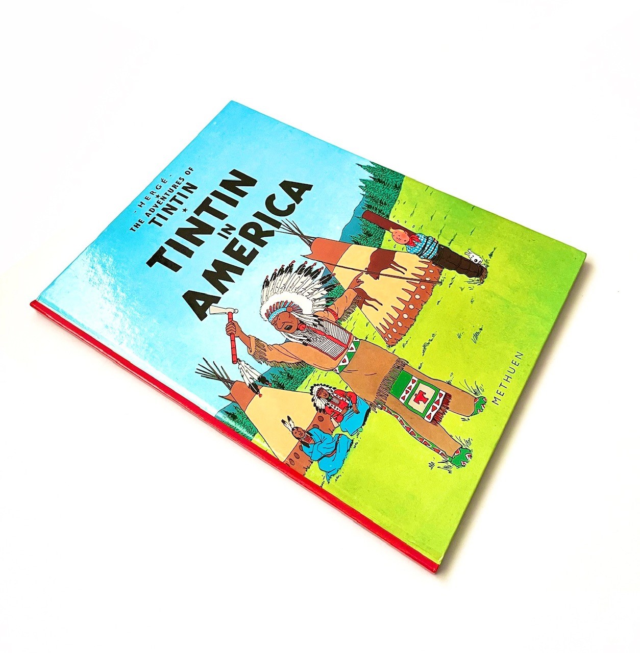 The Adventures of Tintin Tintin in America by Hergé: Fine Hardcover ...