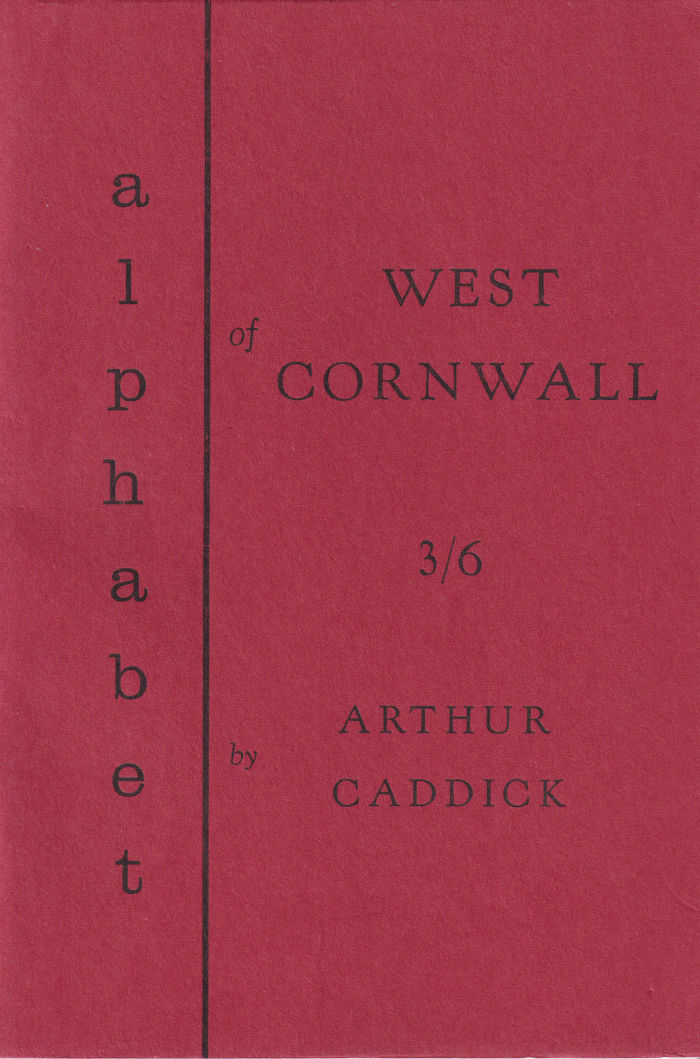 Alphabet of West Cornwall by Caddick, Arthur: (1963) | timkcbooks