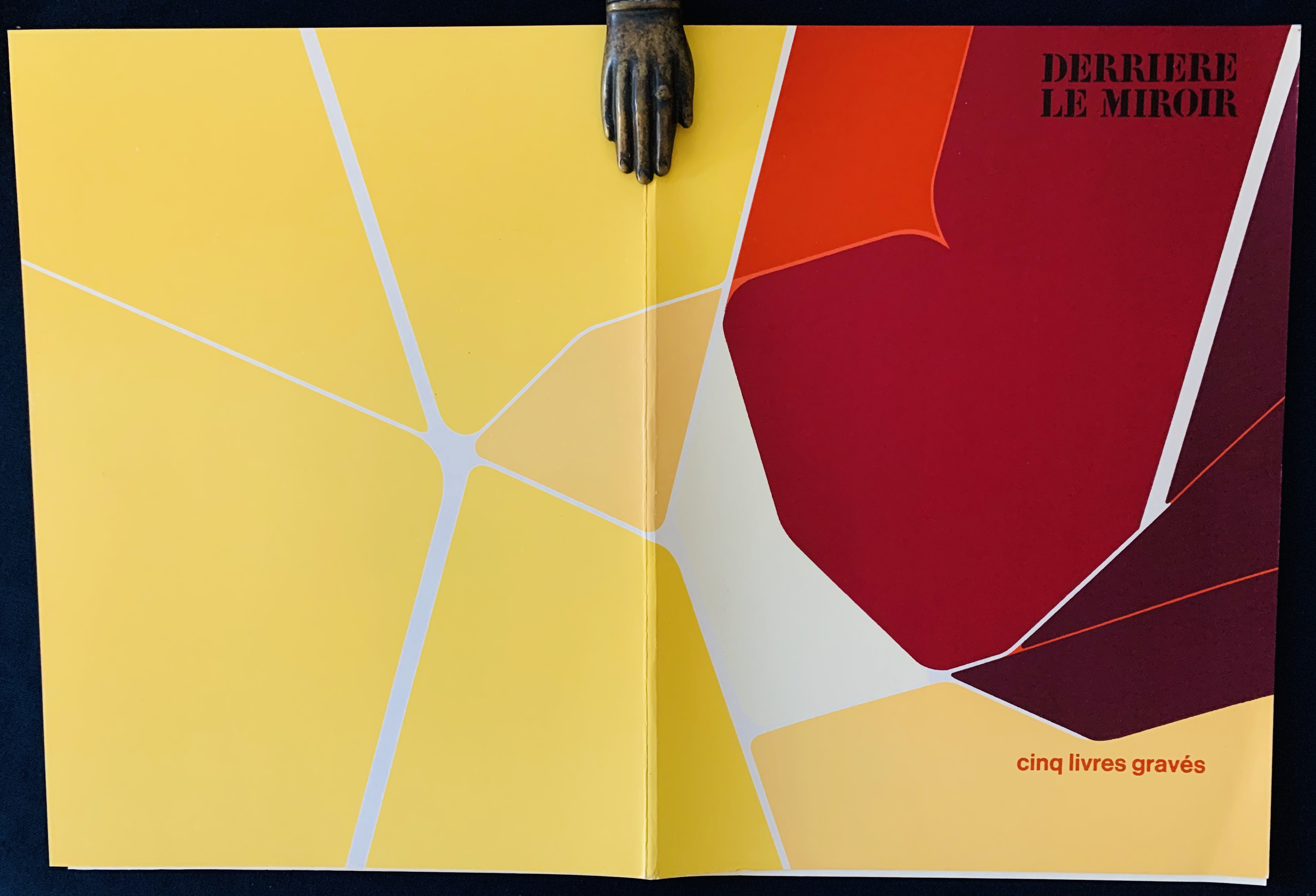 Derrière le Miroir 207 "Cinq livres gravés", 1974. With one lithograph ...