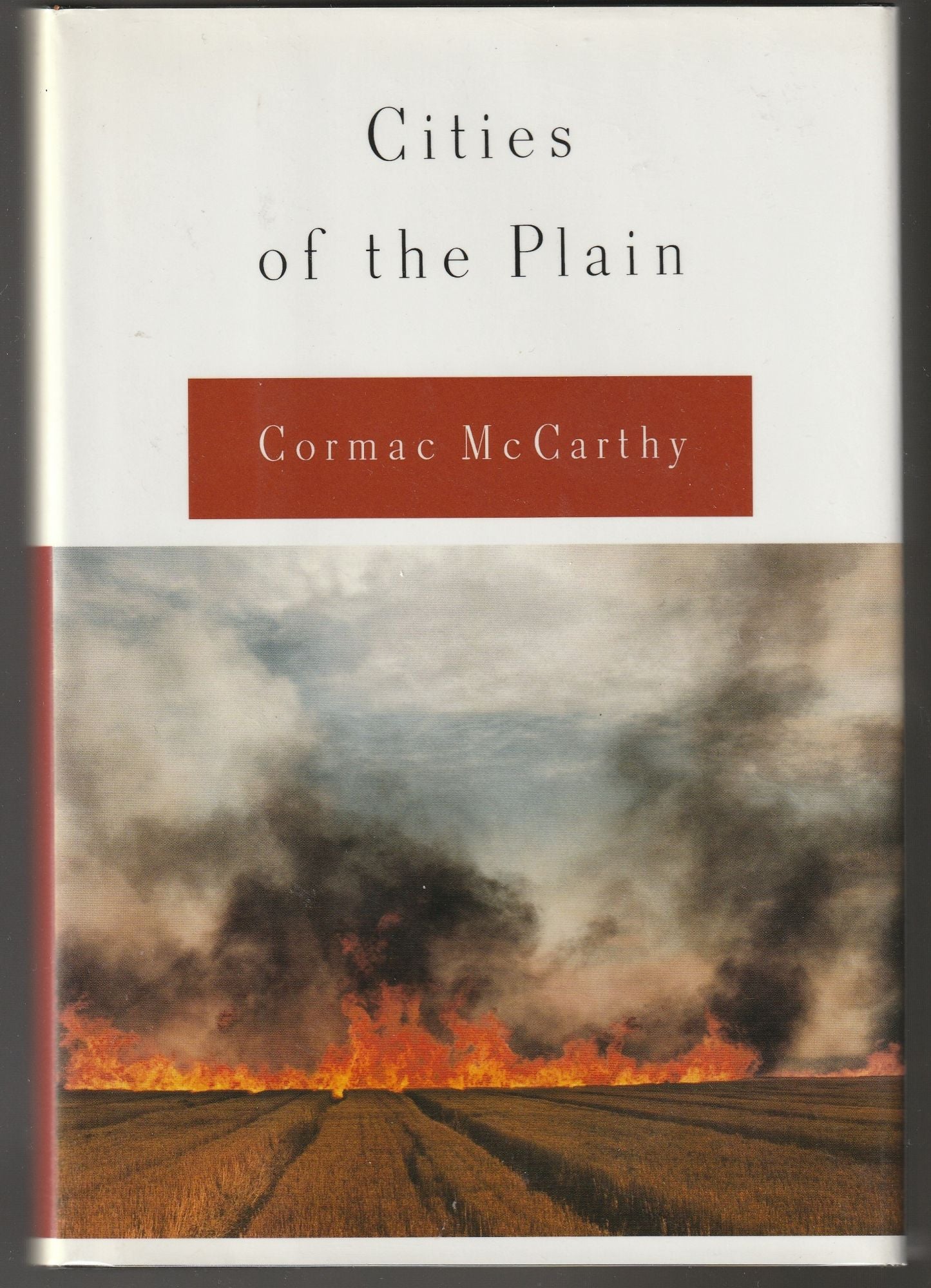 Cities of the Plain by McCarthy, Cormac: Fine Hardcover (1998) 1st ...