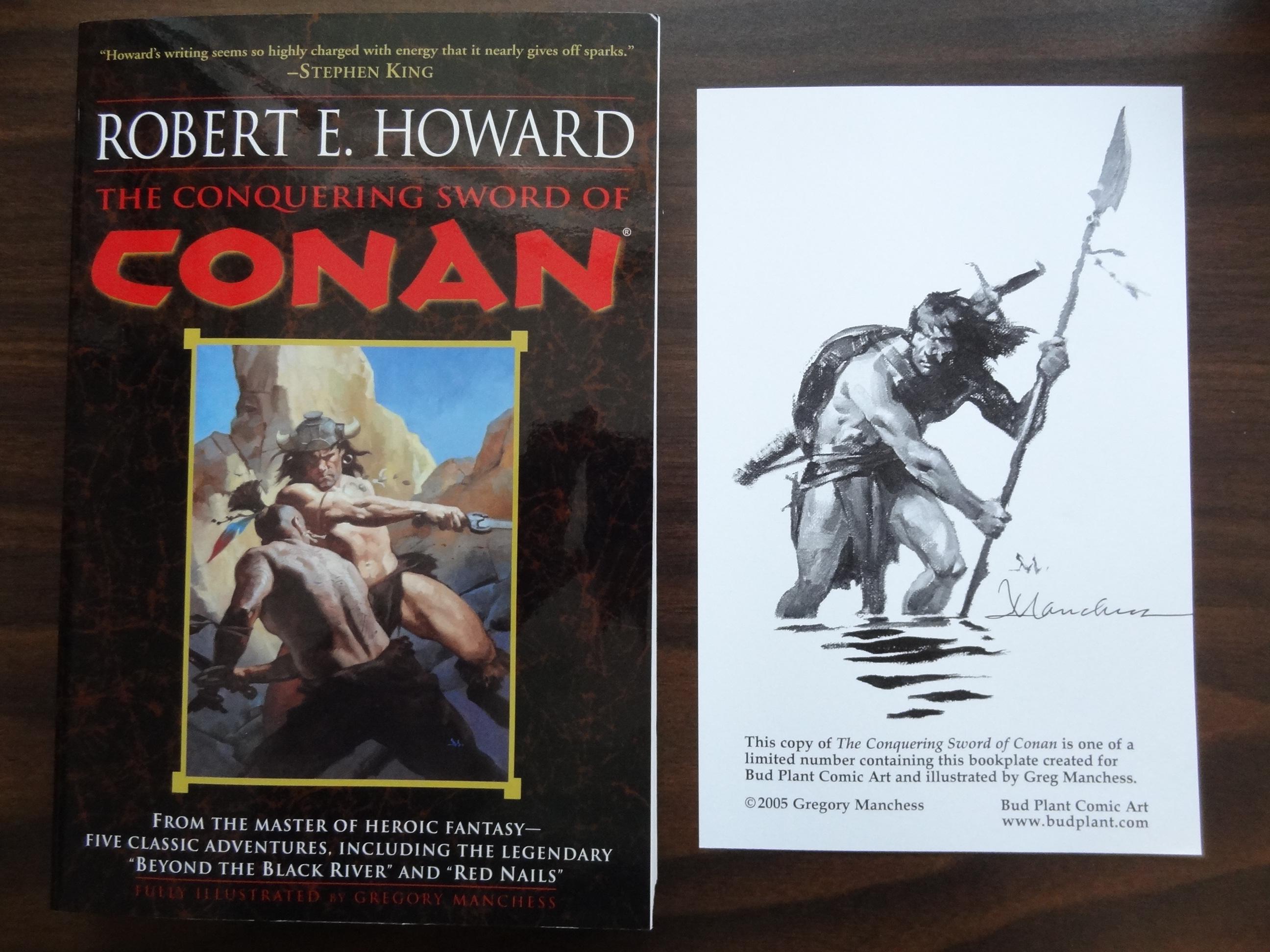 The Conquering Sword of Conan (Conan of Cimmeria, Book 3) *Signed by ...