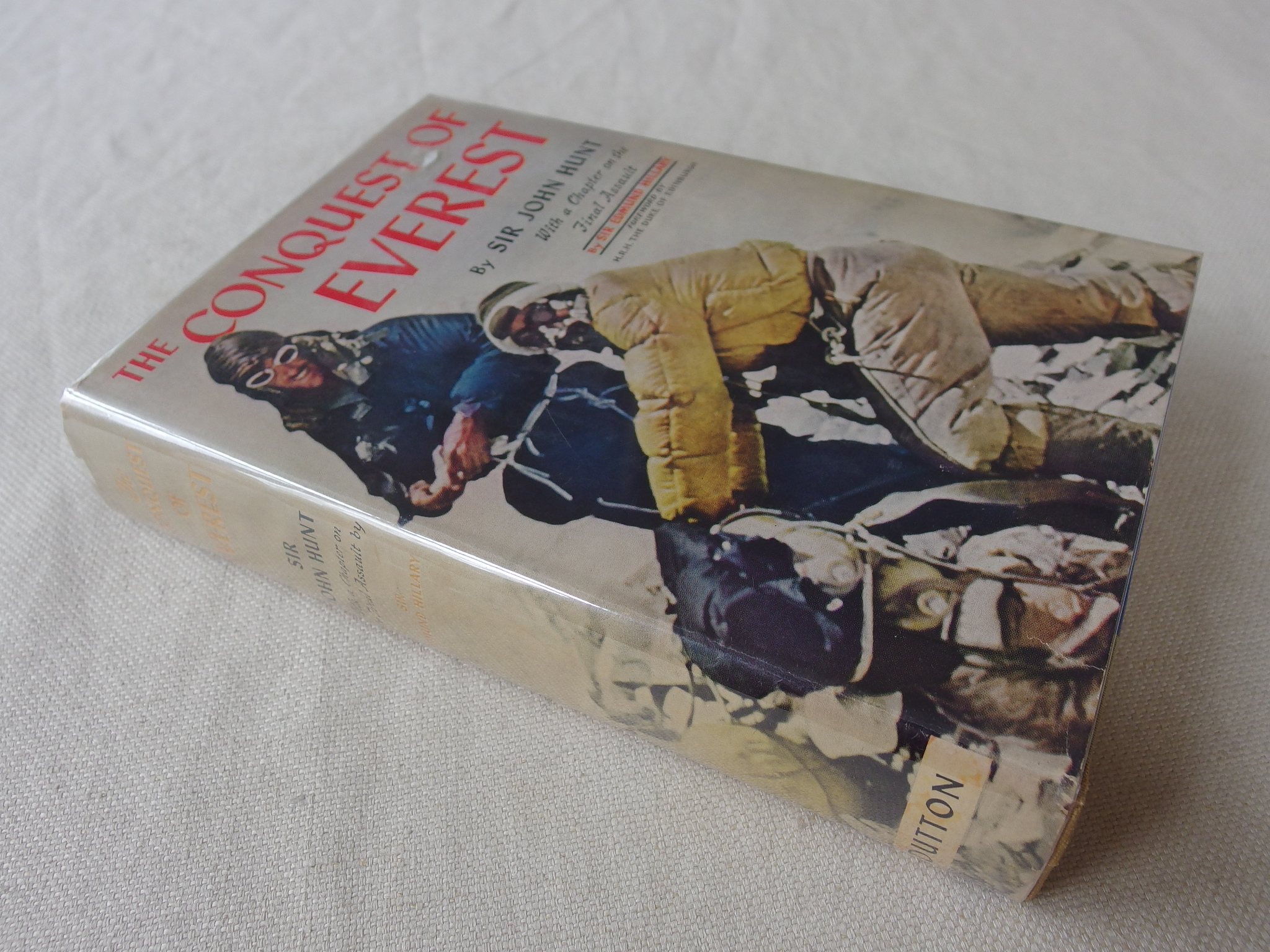 The Conquest of Everest by Sir John Hunt: Near Fine Hardcover (1954 ...