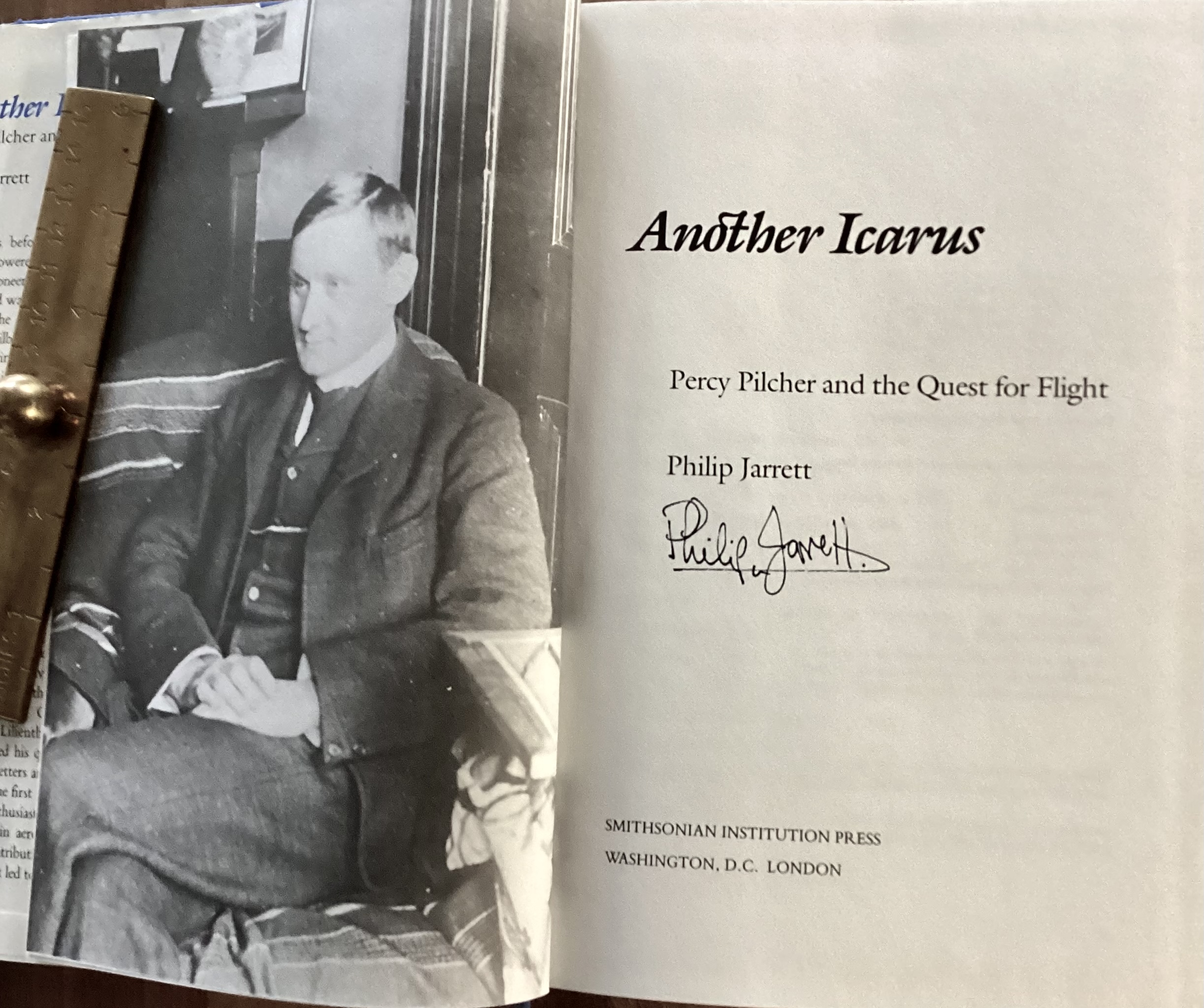 Another Icarus: Percy Pilcher and the Quest for Flight by Jarrett ...