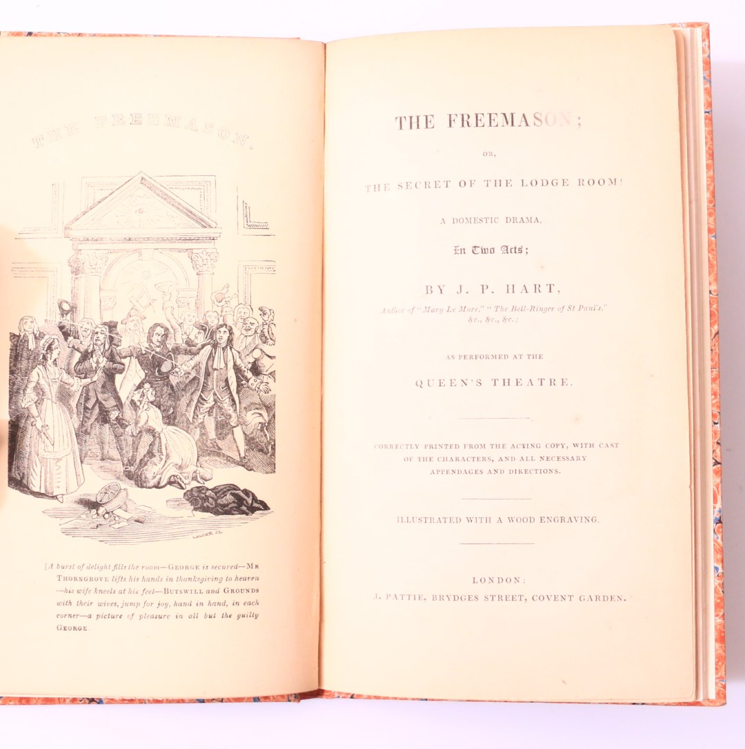 The Freemason, or, The Secret of the Lodge Room: A Domestic Drama in ...