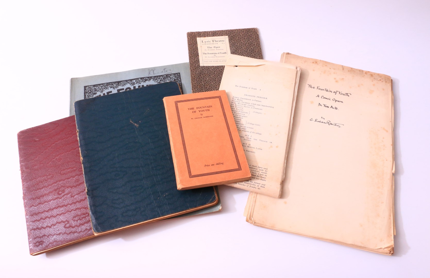 The Fountain of Youth - Manuscript Archive by W. Graham Robertson: Very ...