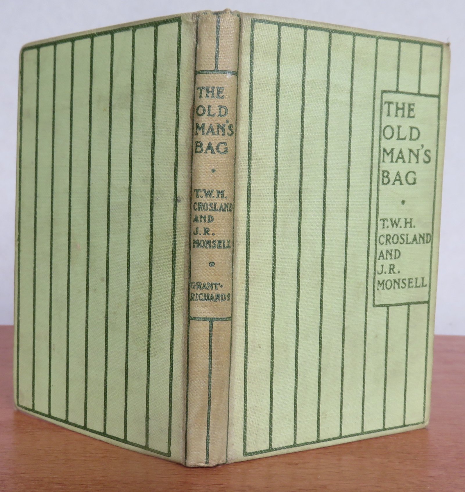 THE OLD MAN'S BAG. de CROSLAND, T. W. H. Illustrated by J. R. Monsell ...