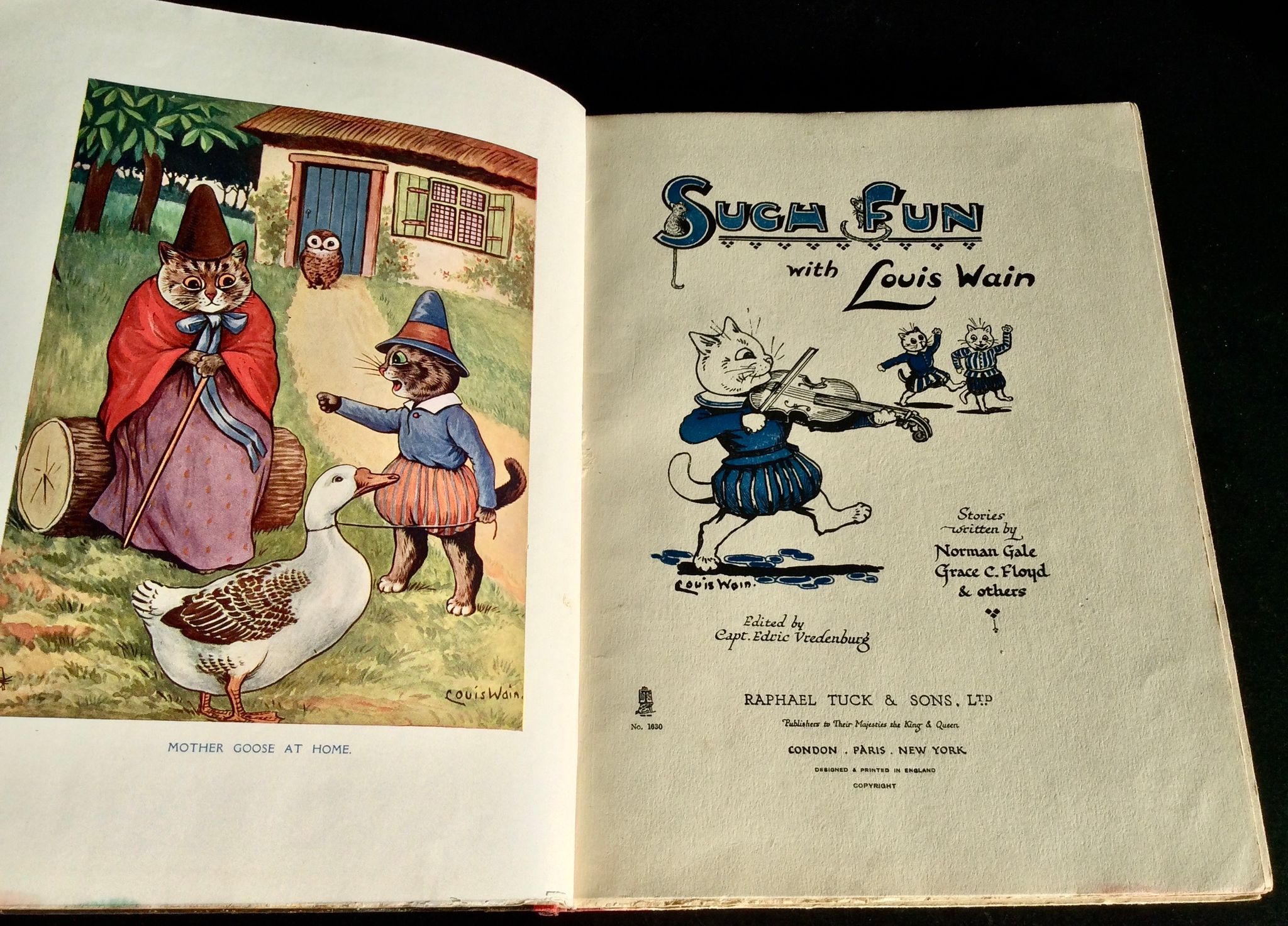 SUCH FUN by LOUIS WAIN STORIES WRITTEN BY NORMAN GALE, GRACE C. FLOYD ...