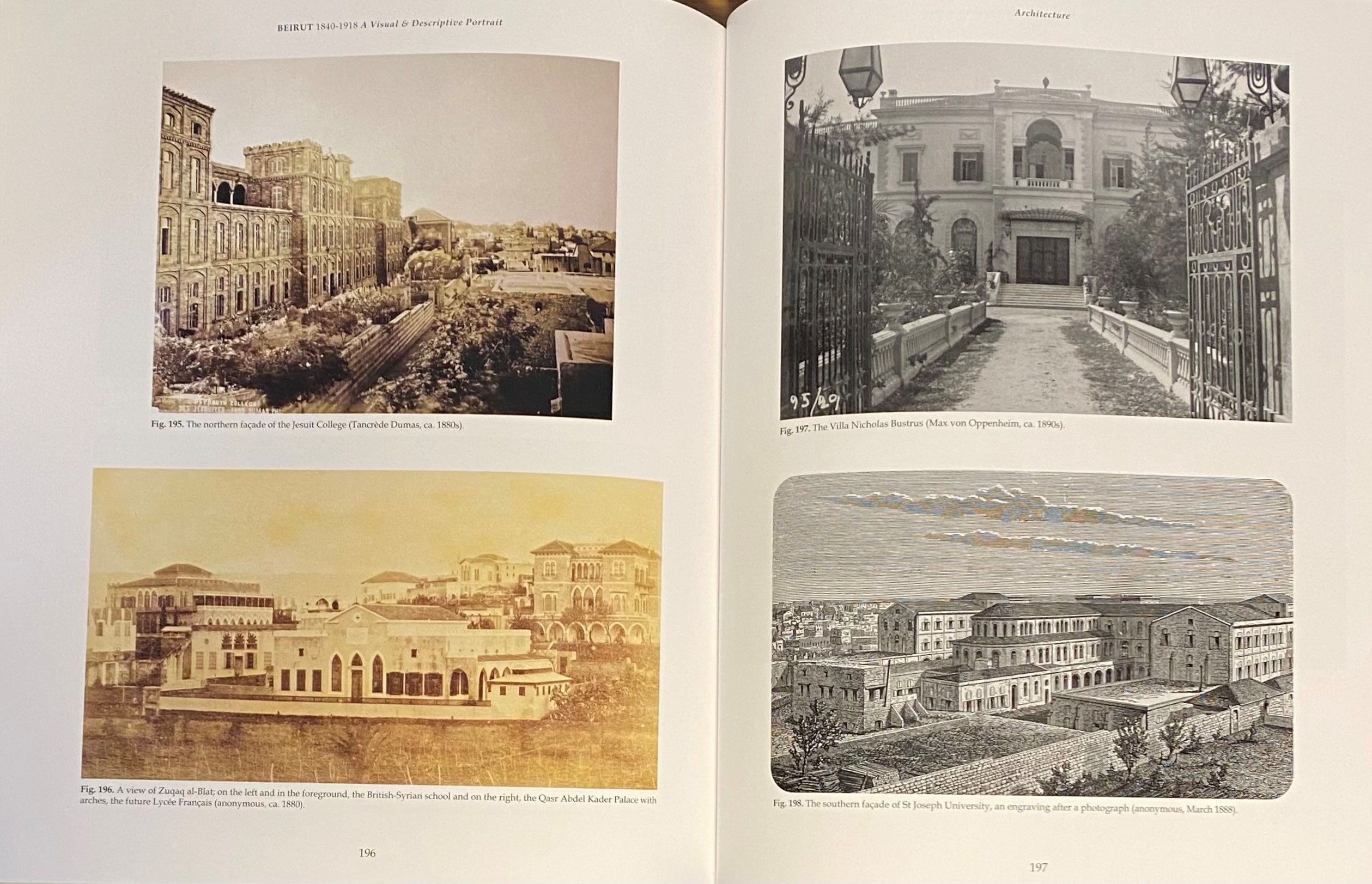 Beirut-1840-1918. A Visual & Descriptive Portrait. TWO VOLUMES. by El ...