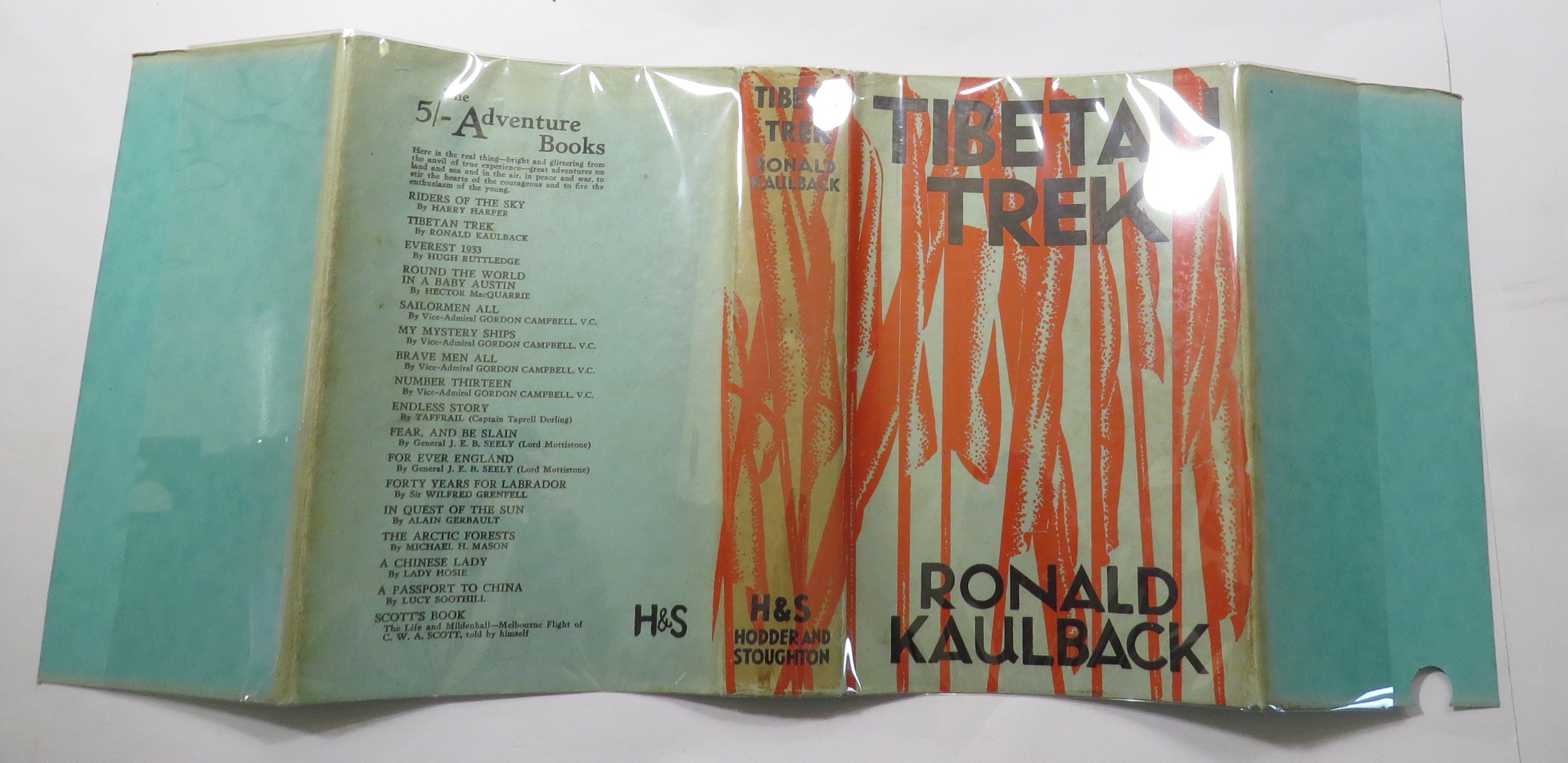 Tibetan Trek by Kaulback, Ronald: Good+ Hardcover (1936) | Renaissance ...