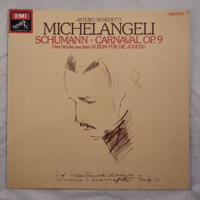 Carnaval Op. 9 [LP]. by Schumann, Robert und Arturo Benedetti ...