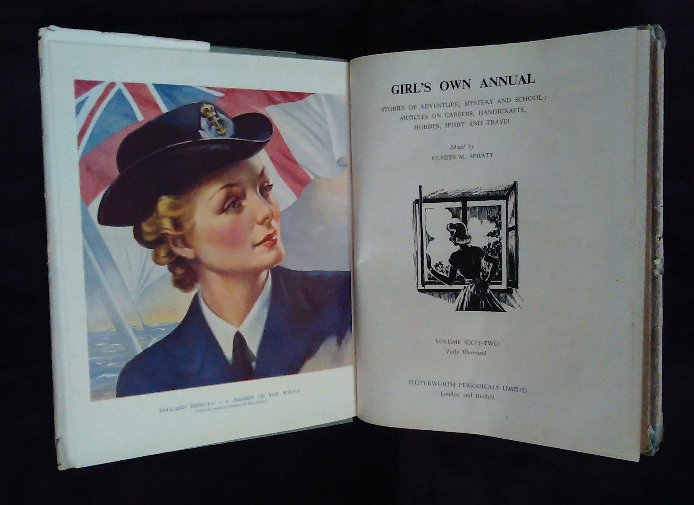 Girls Own annual Vol 62 (Ravensdale Mystery) by W E Johns: Fine ...