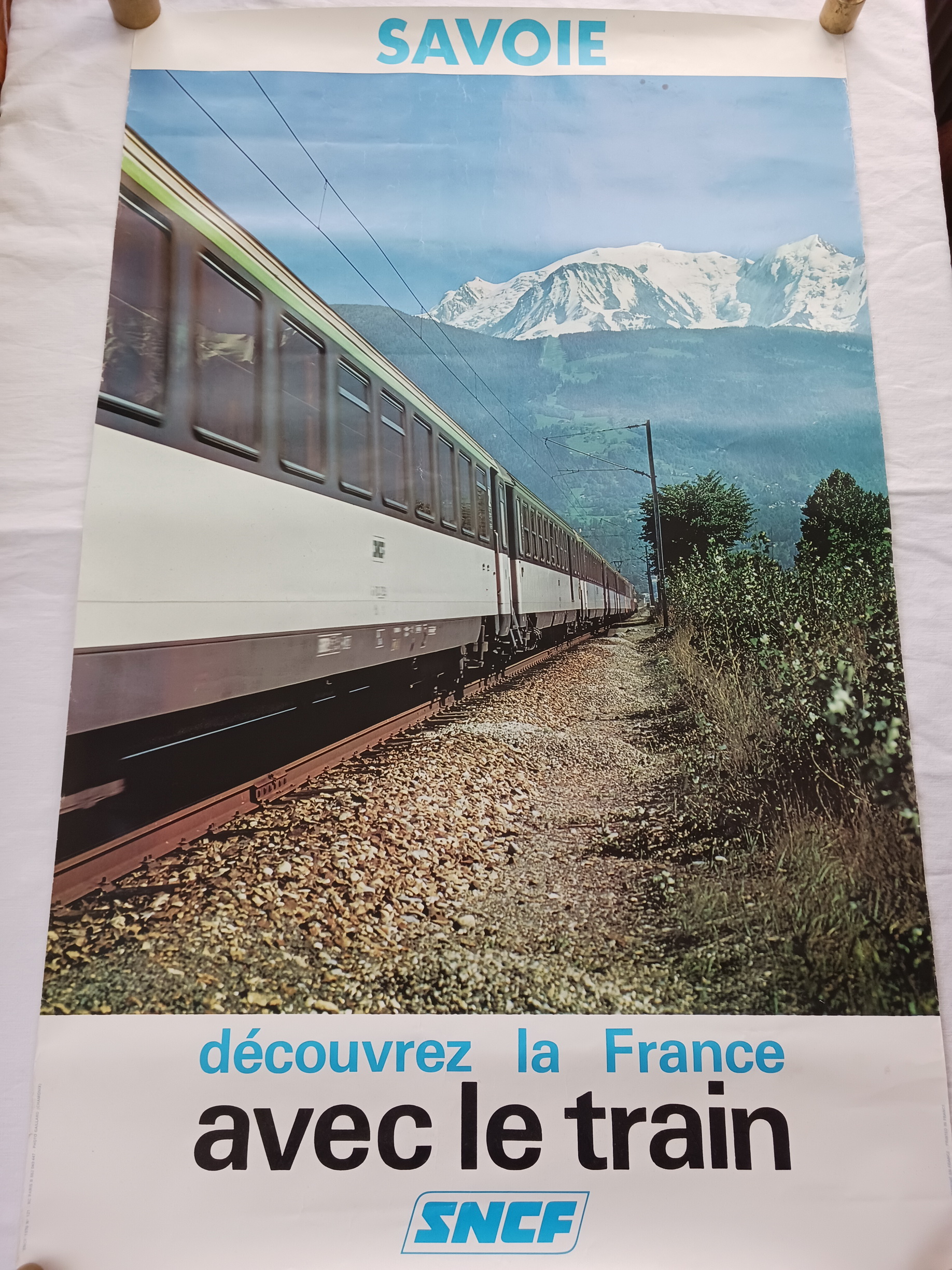 AFFICHE SNCF SAVOIE CHEMIN DE FER: (1978) Art / Print / Poster ...