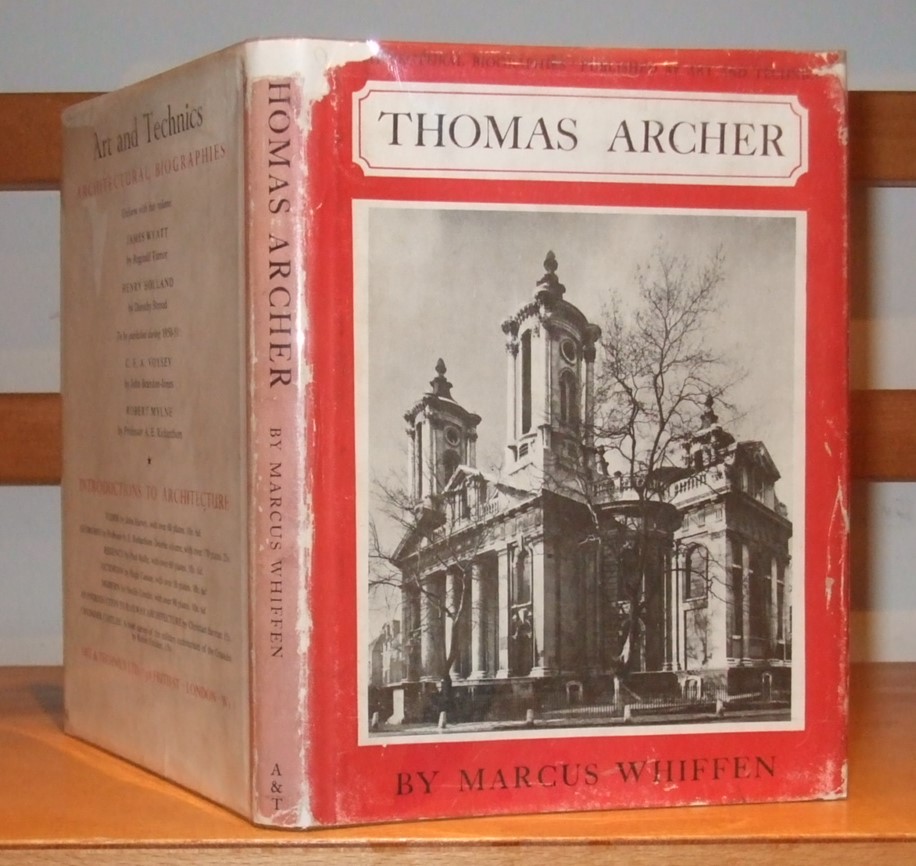 Thomas Archer by Whiffen Marcus: Near Very Good Cloth (1950) First ...