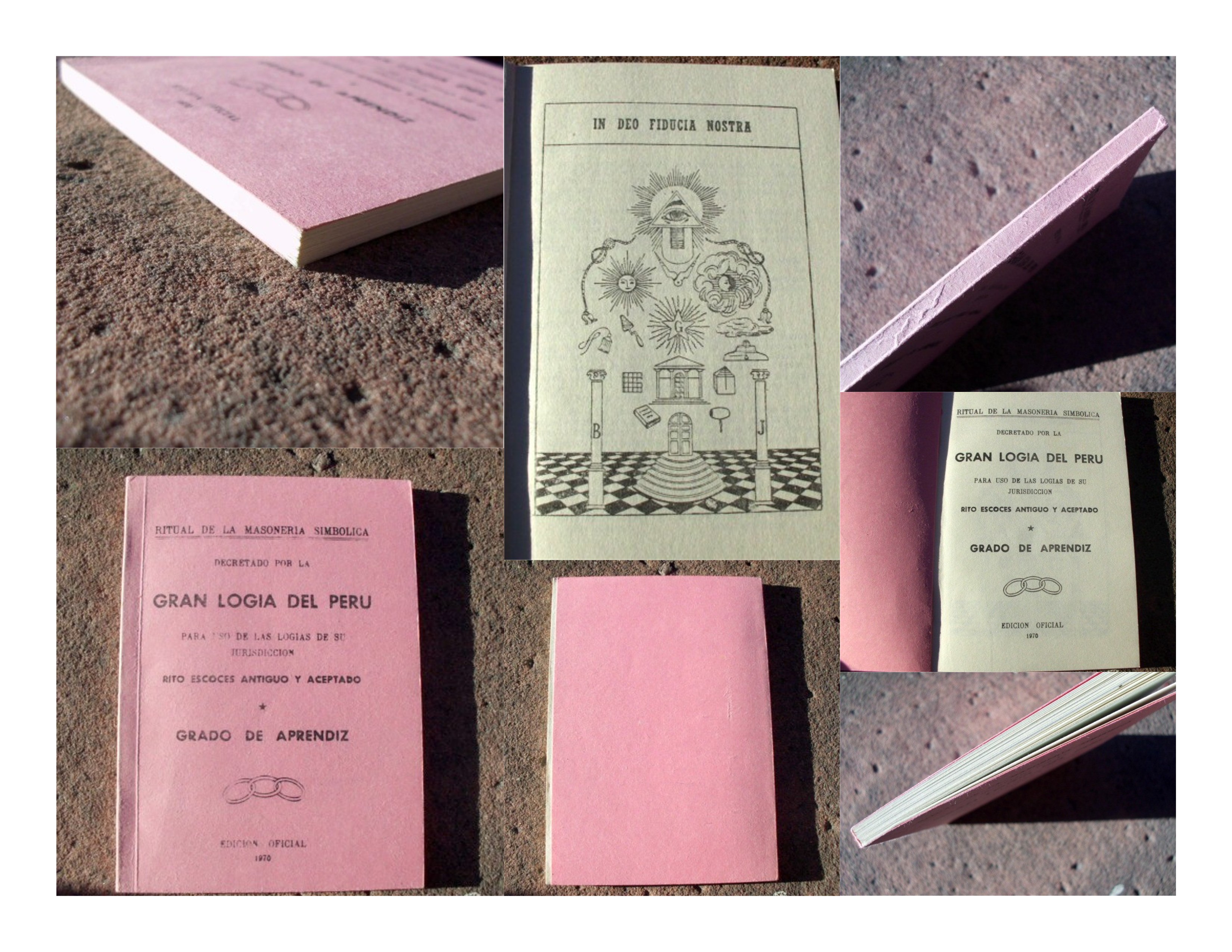 Ritual de la masoneria simbolica. Decretado por la Gran Logia del Peru ...