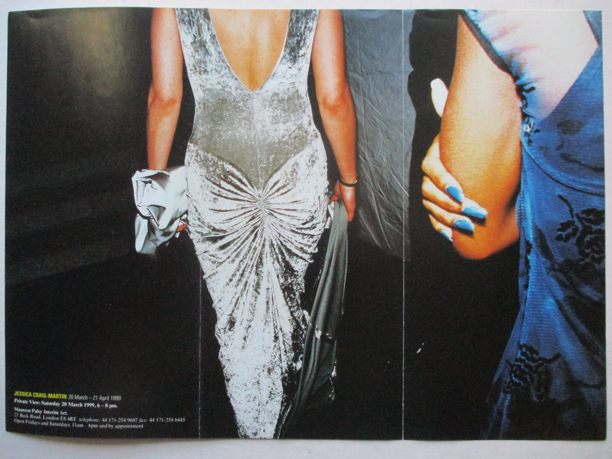 Jessica Craig-Martin Maureen Paley Interim Art 1999 Poster by Craig ...