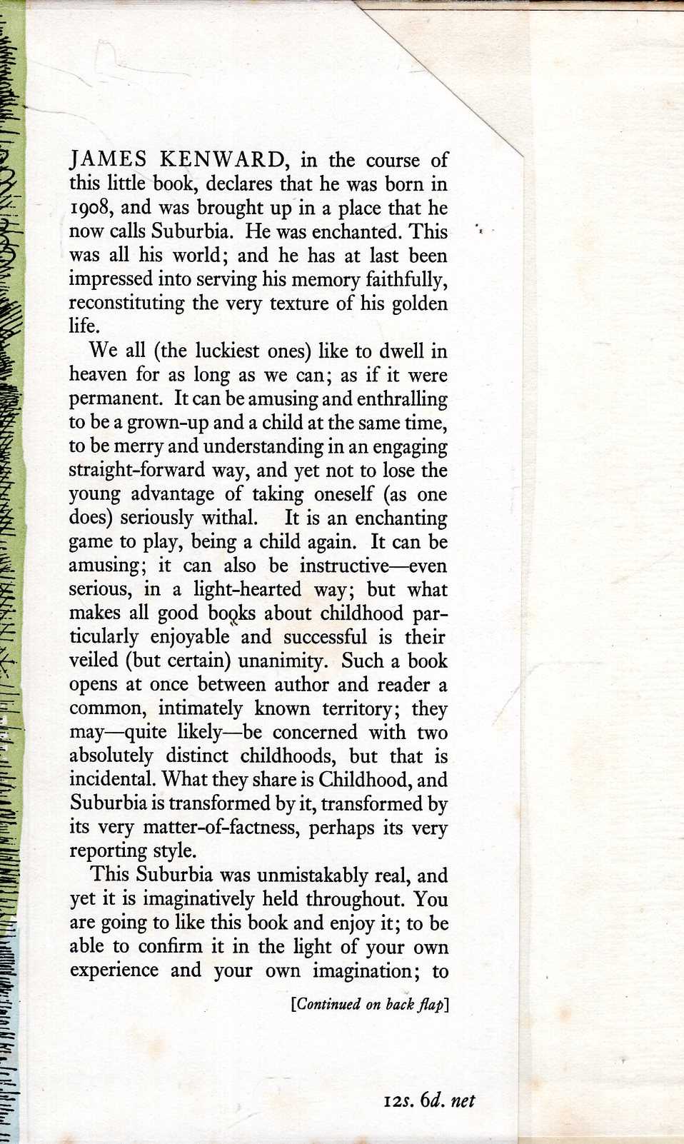 The Suburban Child by Kenward, James: Good hardback (1955) 1st Edition ...