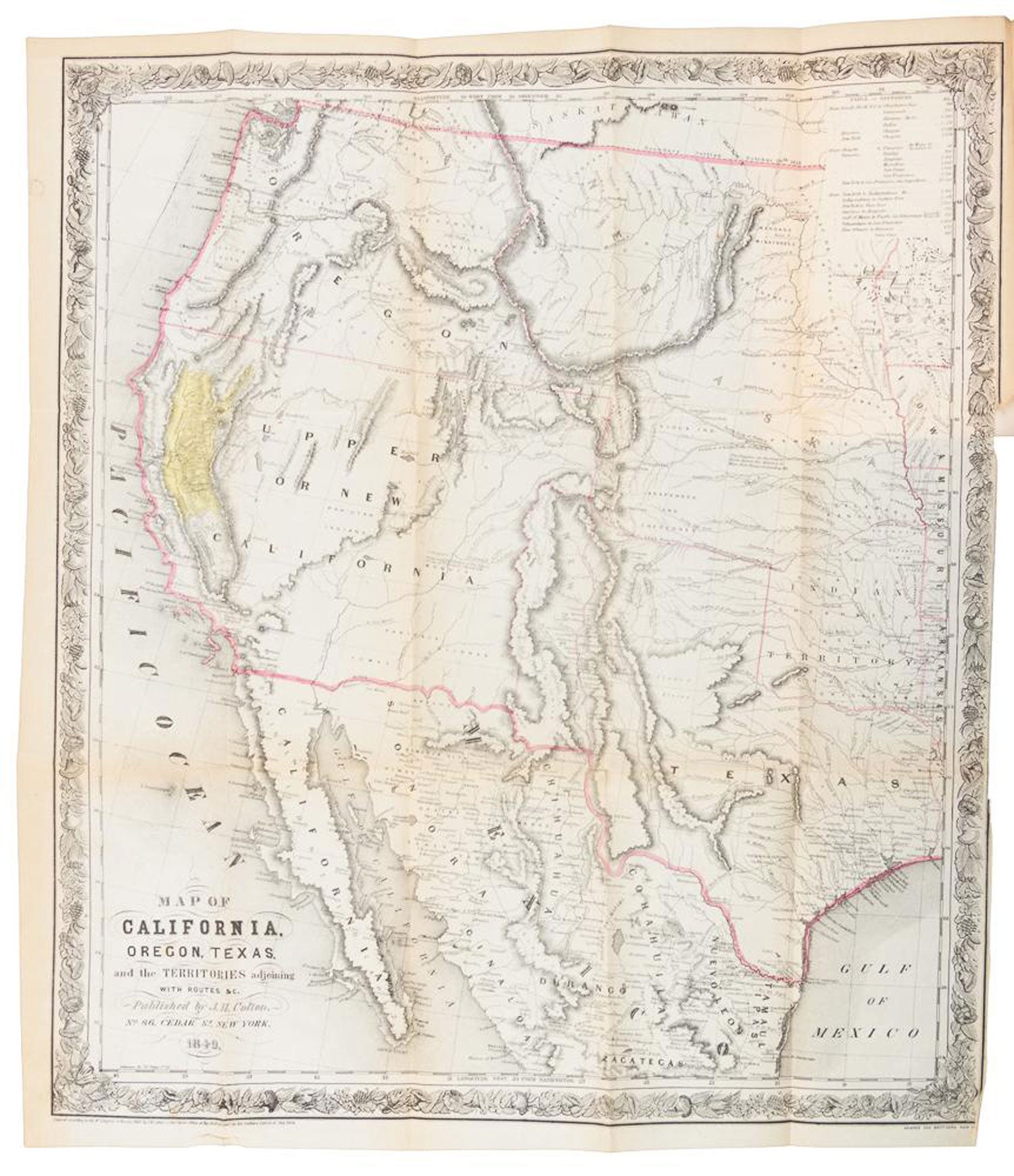 OREGON AND CALIFORNIA IN 1848: BY J. QUINN THORNTON, LATE JUDGE OF THE ...