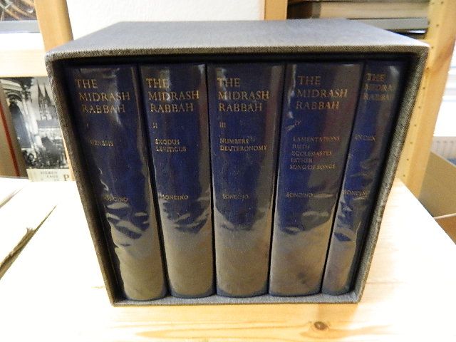 The Midrash Rabbah. New Compact Edition in Five Volume. 5 Bände von ...