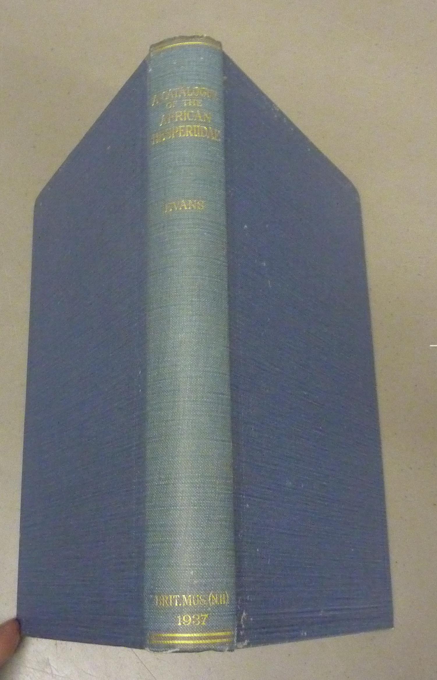 A Catalogue of the African Hesperiidae indicating the classification ...