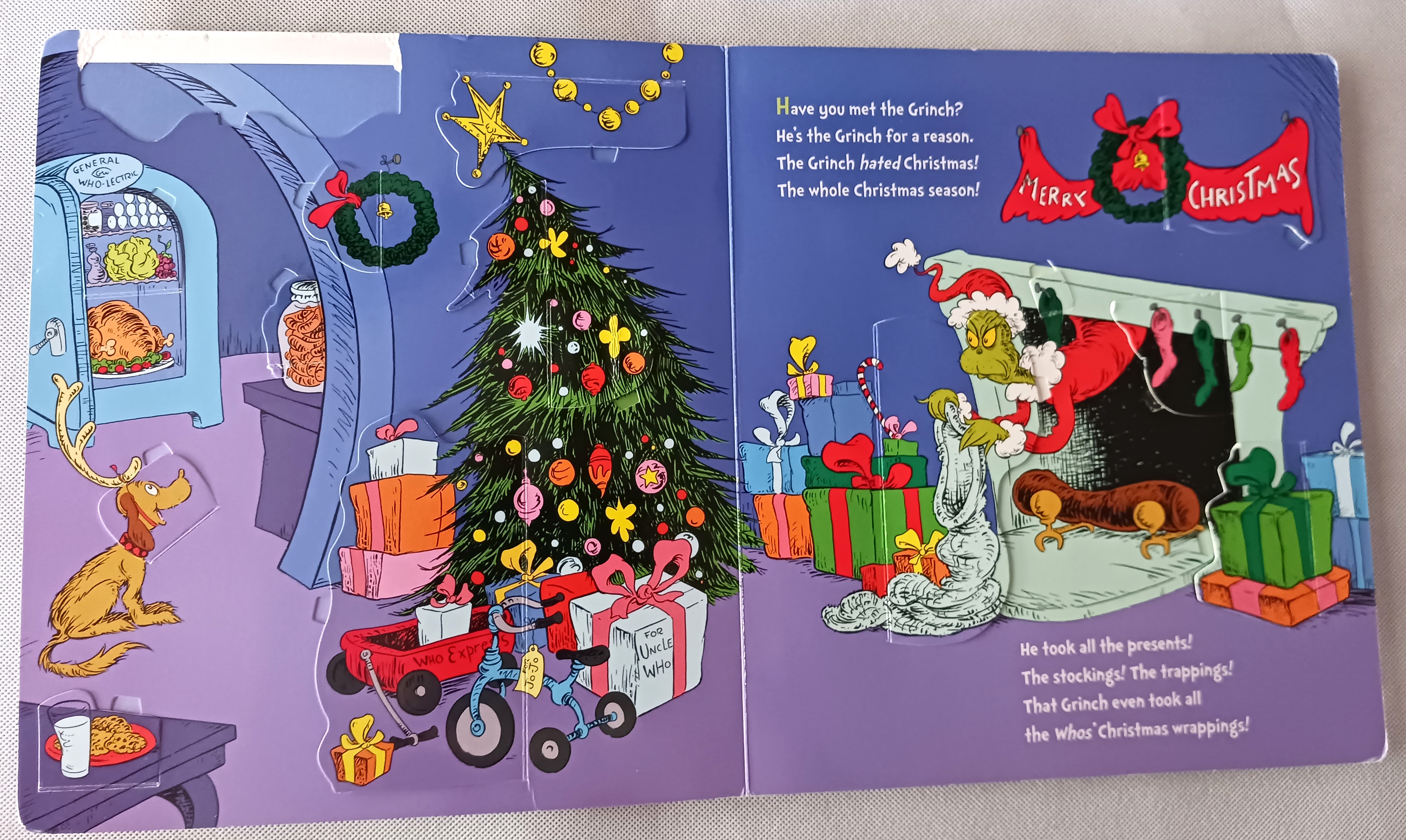 The Grinch's Great Big Flap Book by Dr. Seuss (Theodore Giesel); Rabe ...