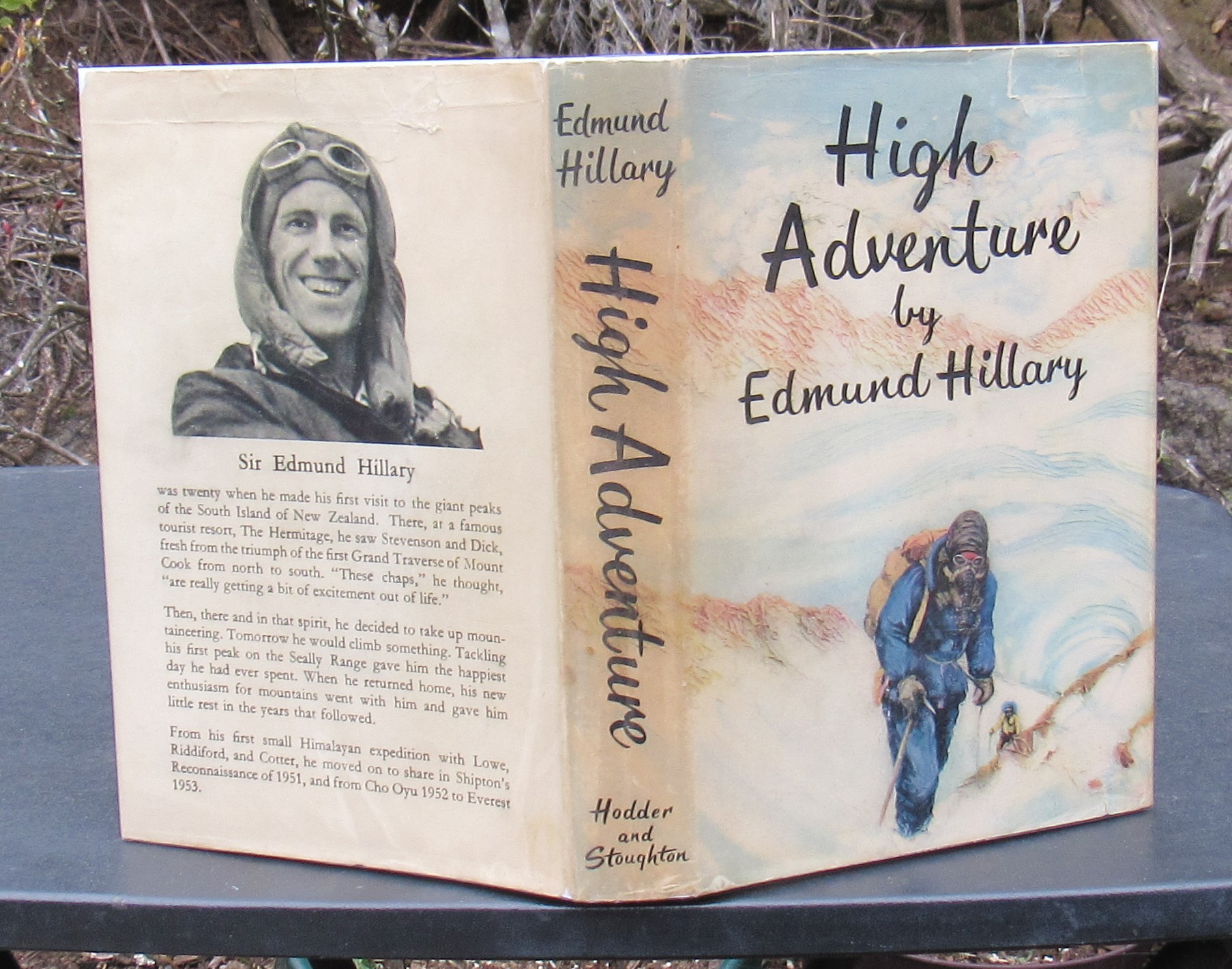 HIGH ADVENTURE -- 1955 FIRST UK Edition -- SIGNED By Hillary & Lowe by ...