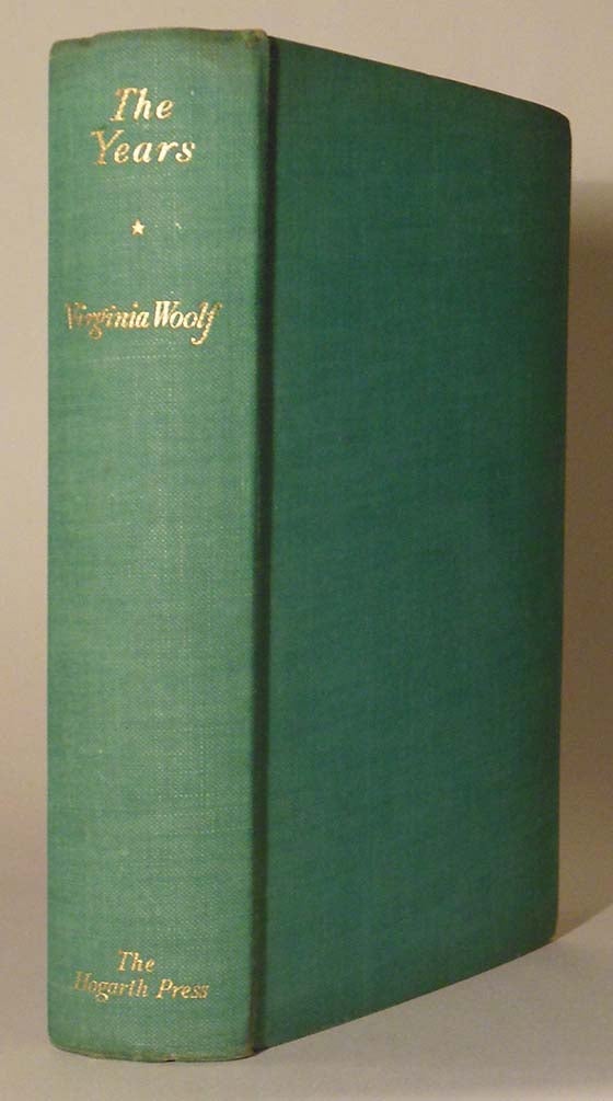 THE YEARS by WOOLF, Virginia: Hardcover (1937) 1st Edition. | Second ...