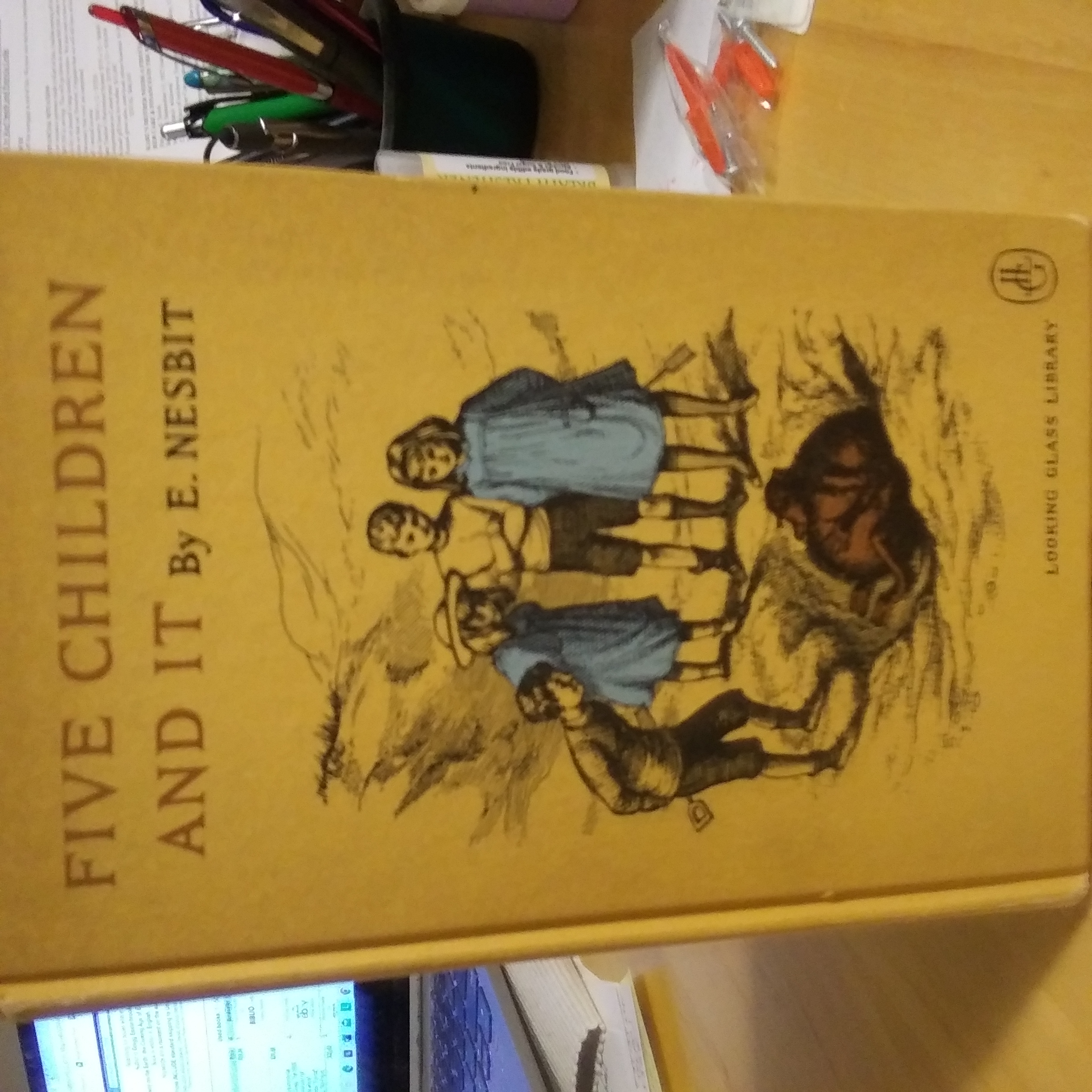 Five Children and It by E. Nesbit / J. S. Goodall (illust): Near Fine ...