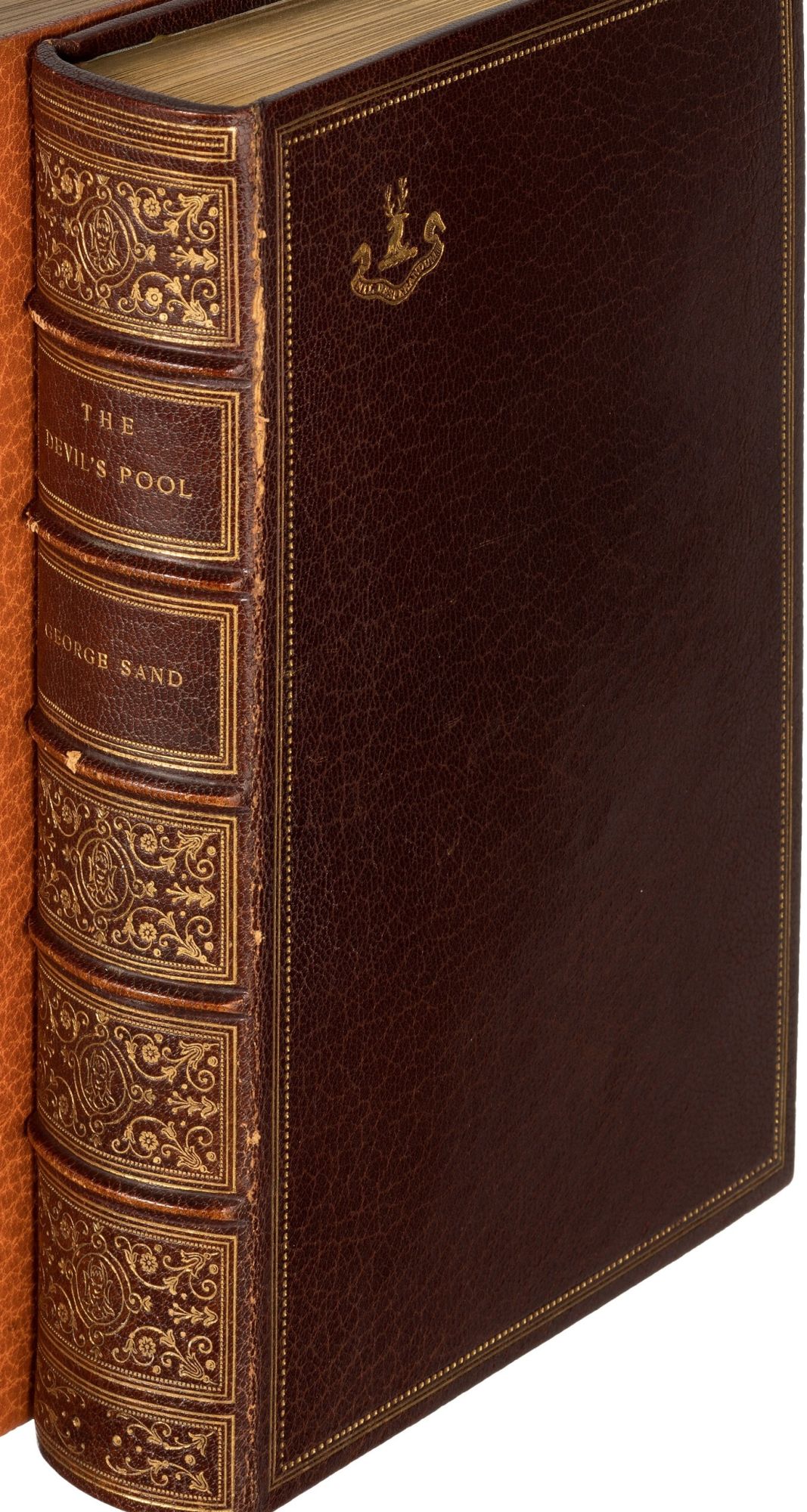 The Devil's Pool - with fore-edge painting. 1 of 5 copies by George ...