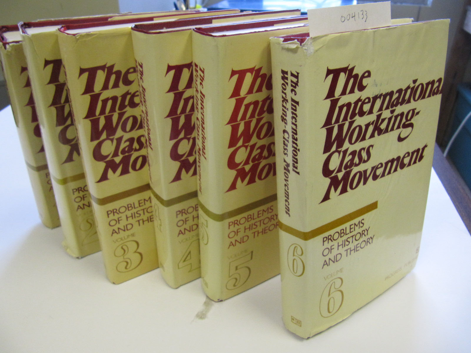 The International Working-Class Movement | Problems of History and ...