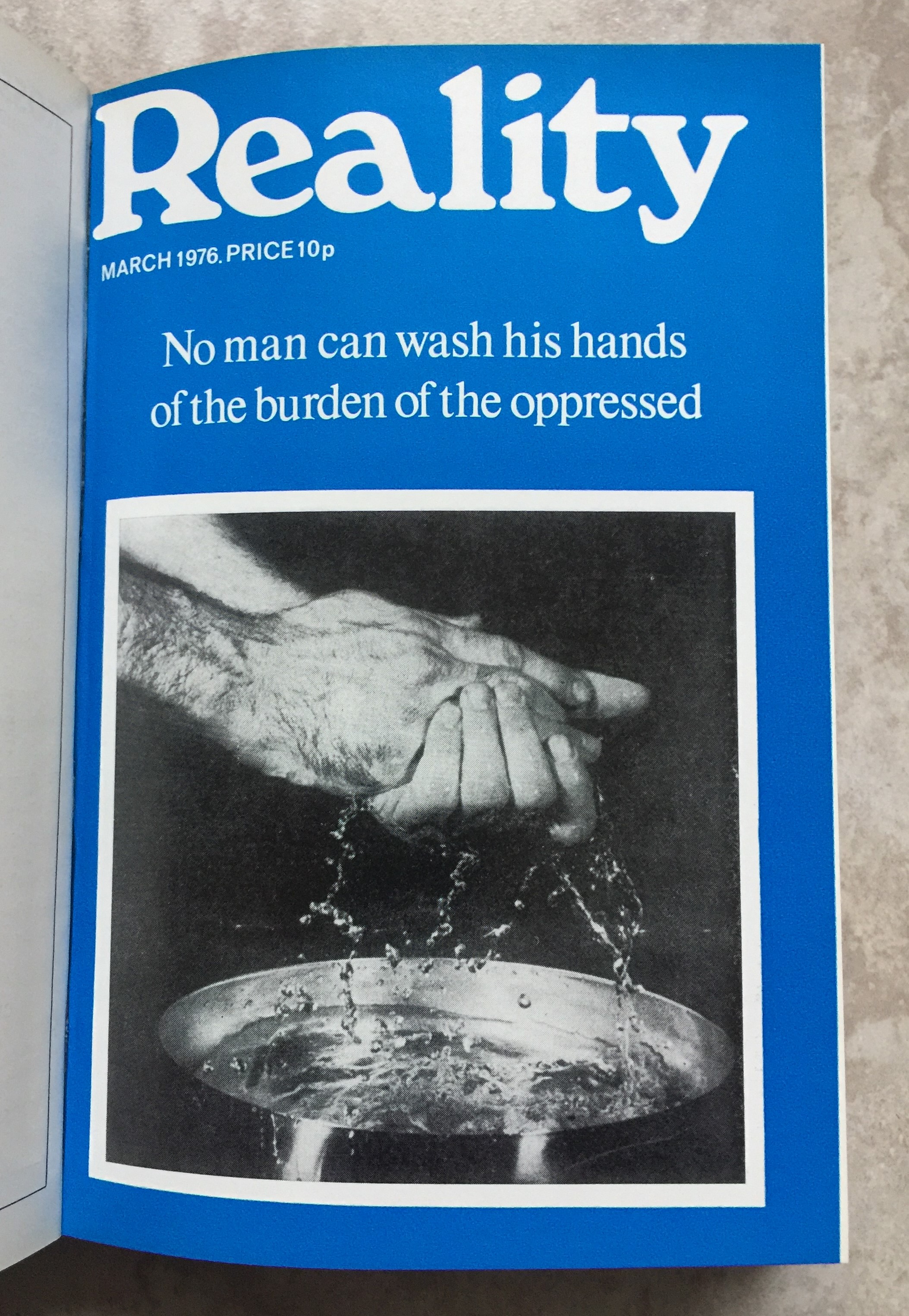 Reality - A Magazine for Christian Living. January - December 1976 (12 ...