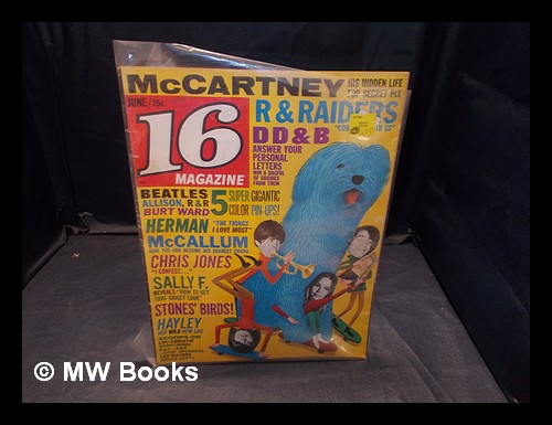 The Beatles Pop Group - 16 Magazine [June 1966] by Stavers, Gloria ...