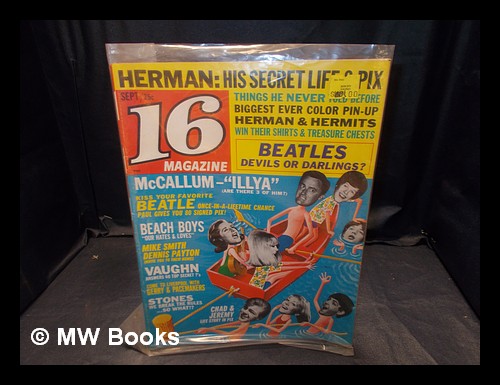 The Beatles Pop Group - 16 Magazine [Sep 1965] by Stavers, Gloria ...