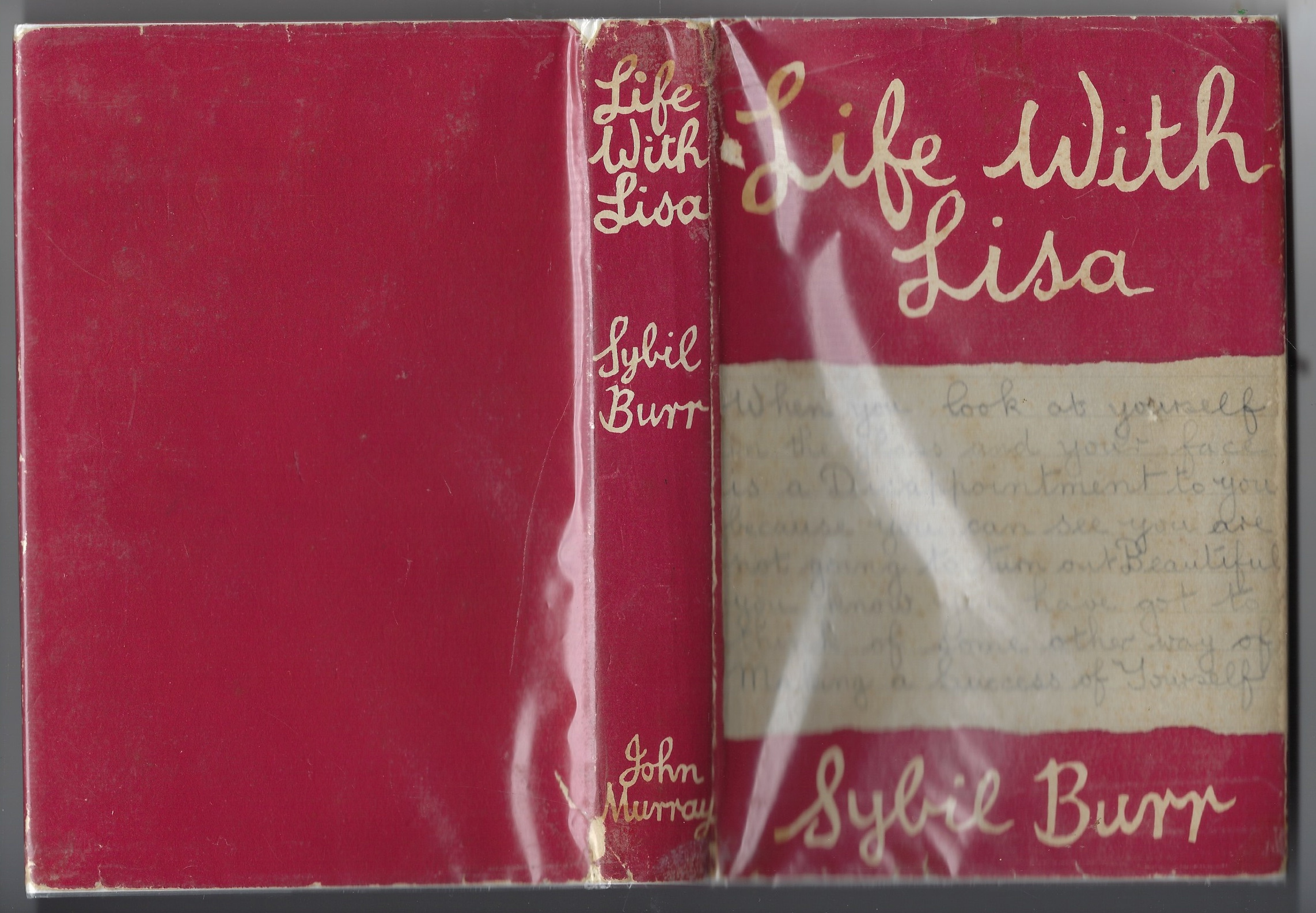 Life with Lisa by Burr, Sybil: Very Good Hardcover (1958) First Edition ...