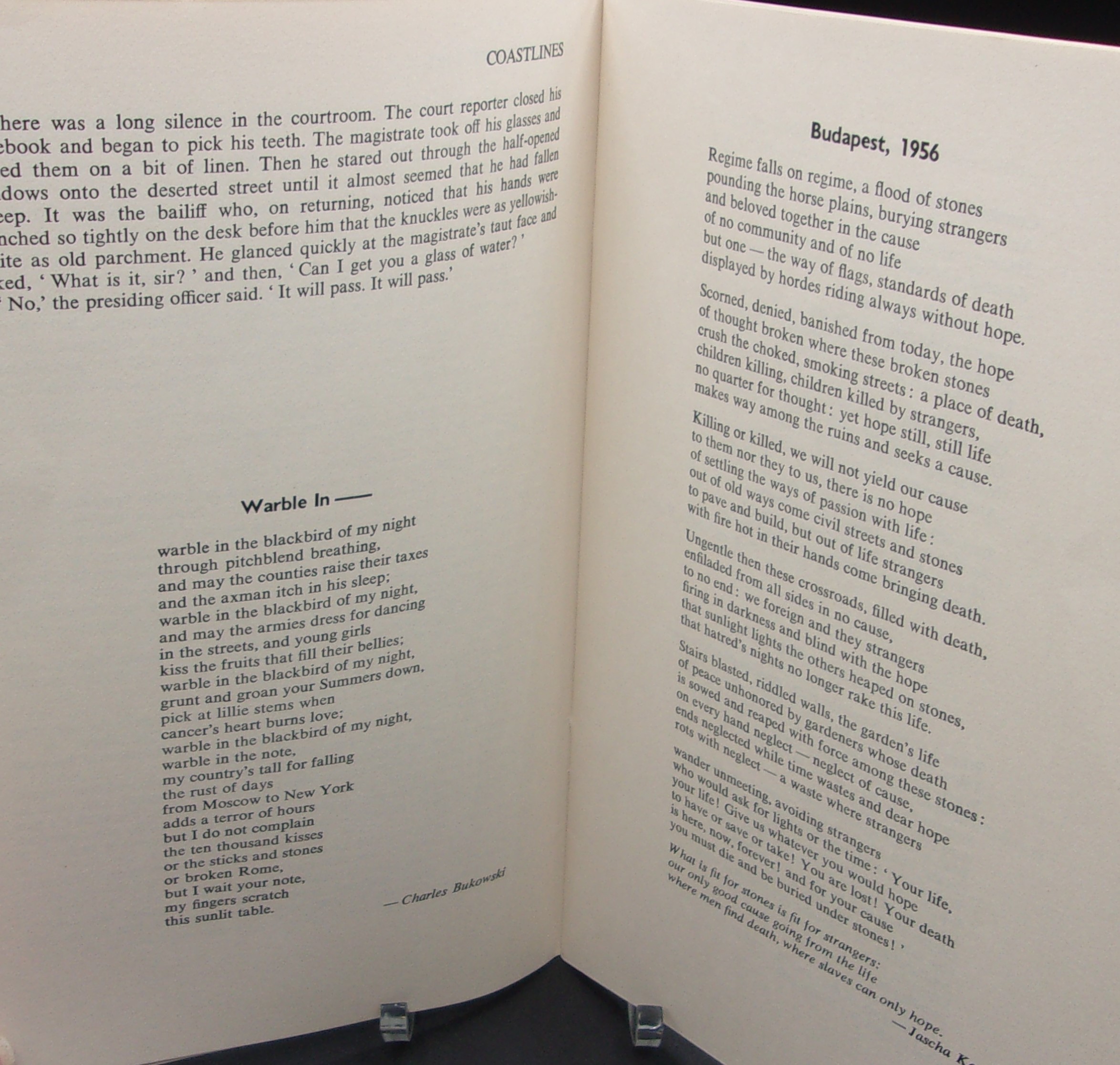 COASTLINES 20 Vol. 5, No. 4 1963 Literary Journal by Bukowski, Charles ...